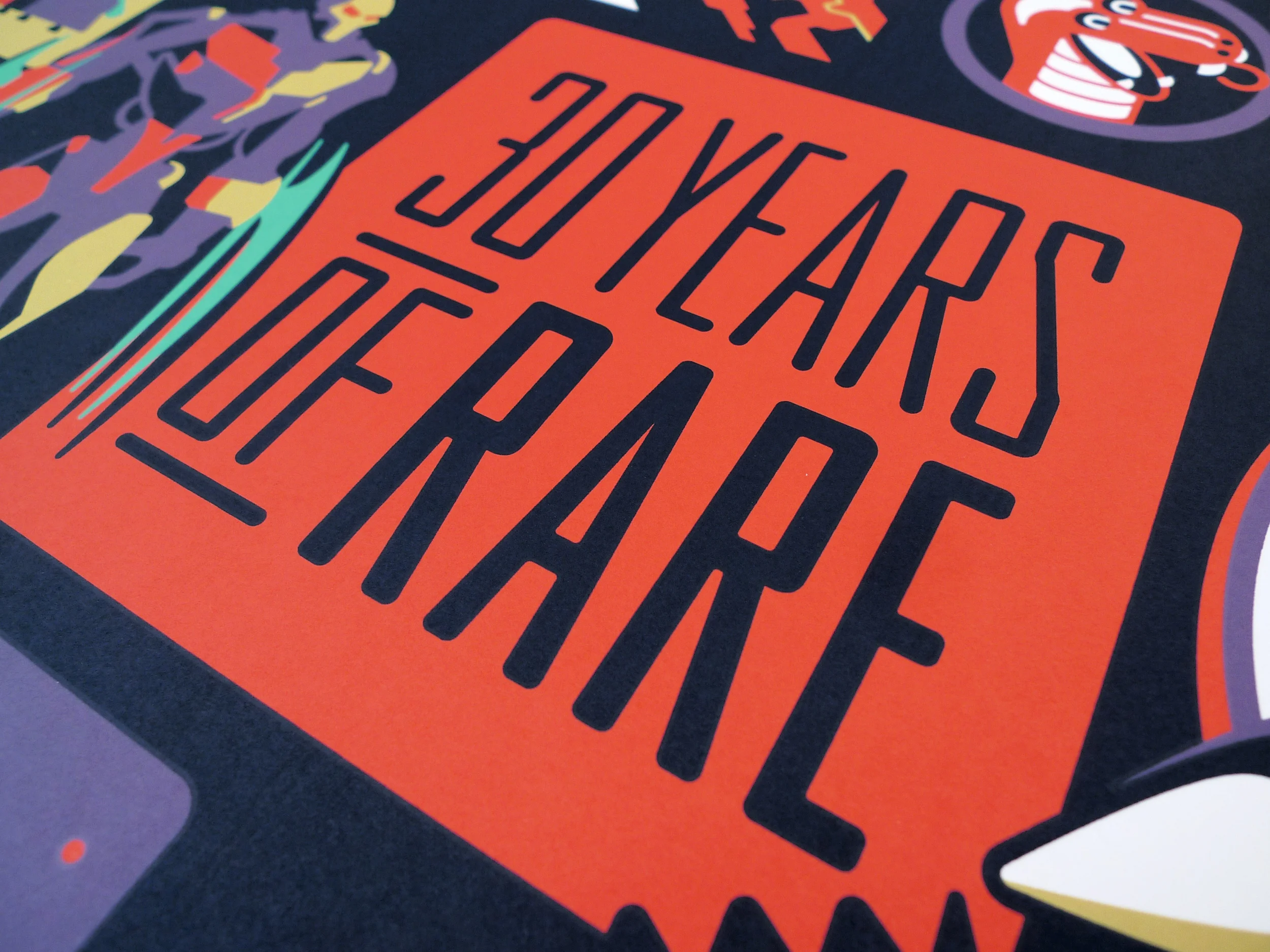 Xbox '30 Years of Rare' Poster — DKNG