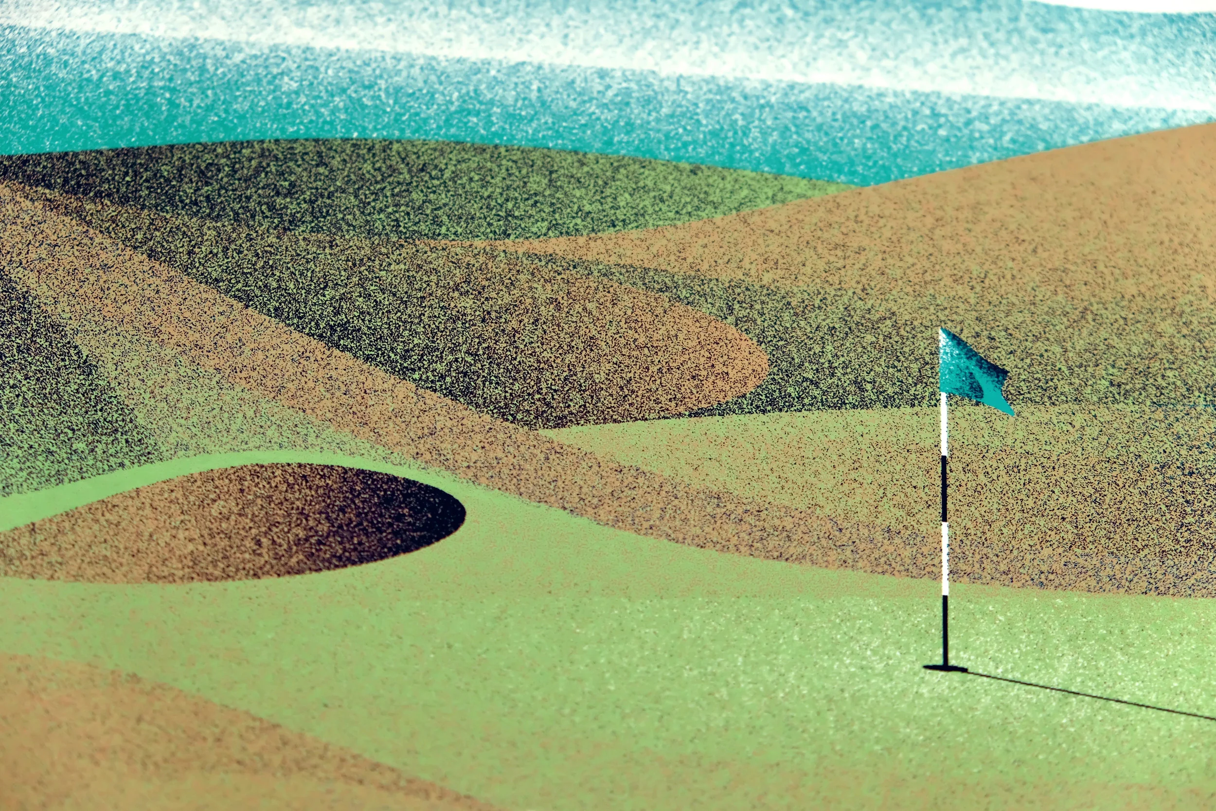Callaway Open Championship Poster — DKNG