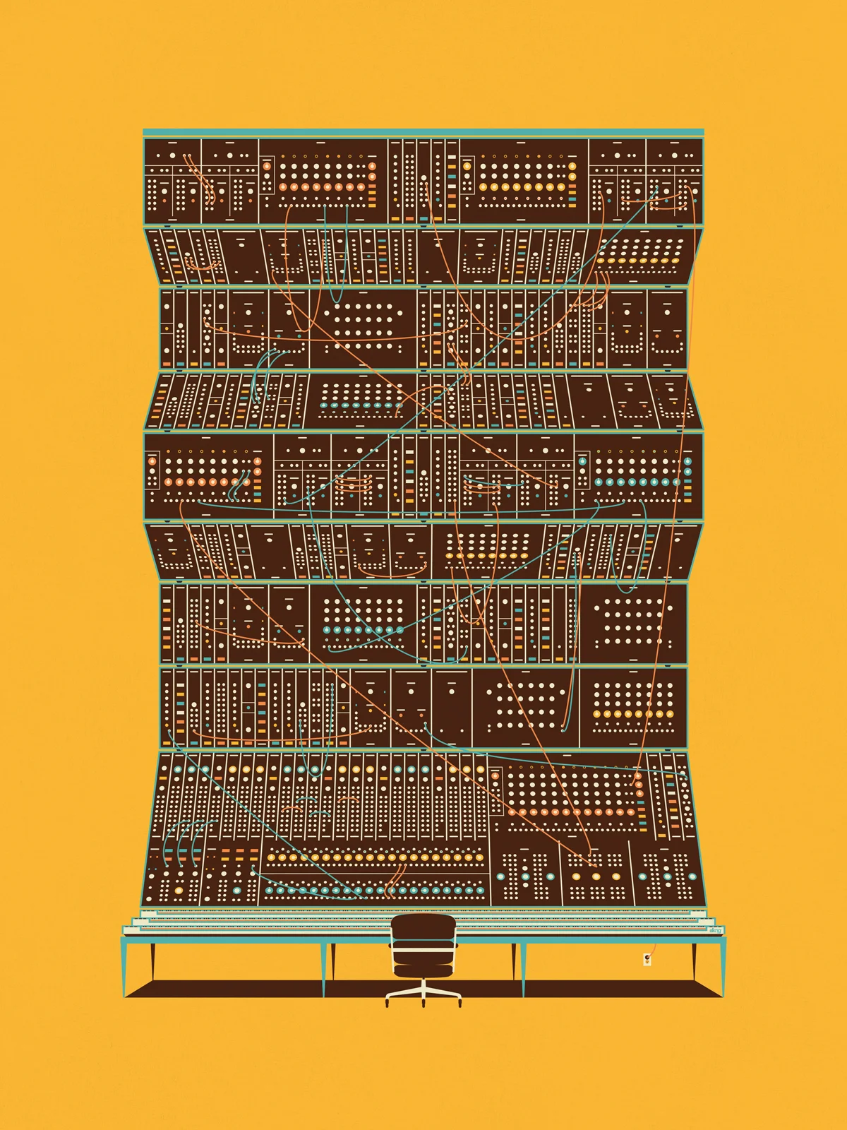 New Moog Art Prints Benefiting the Bob Moog Foundation — DKNG