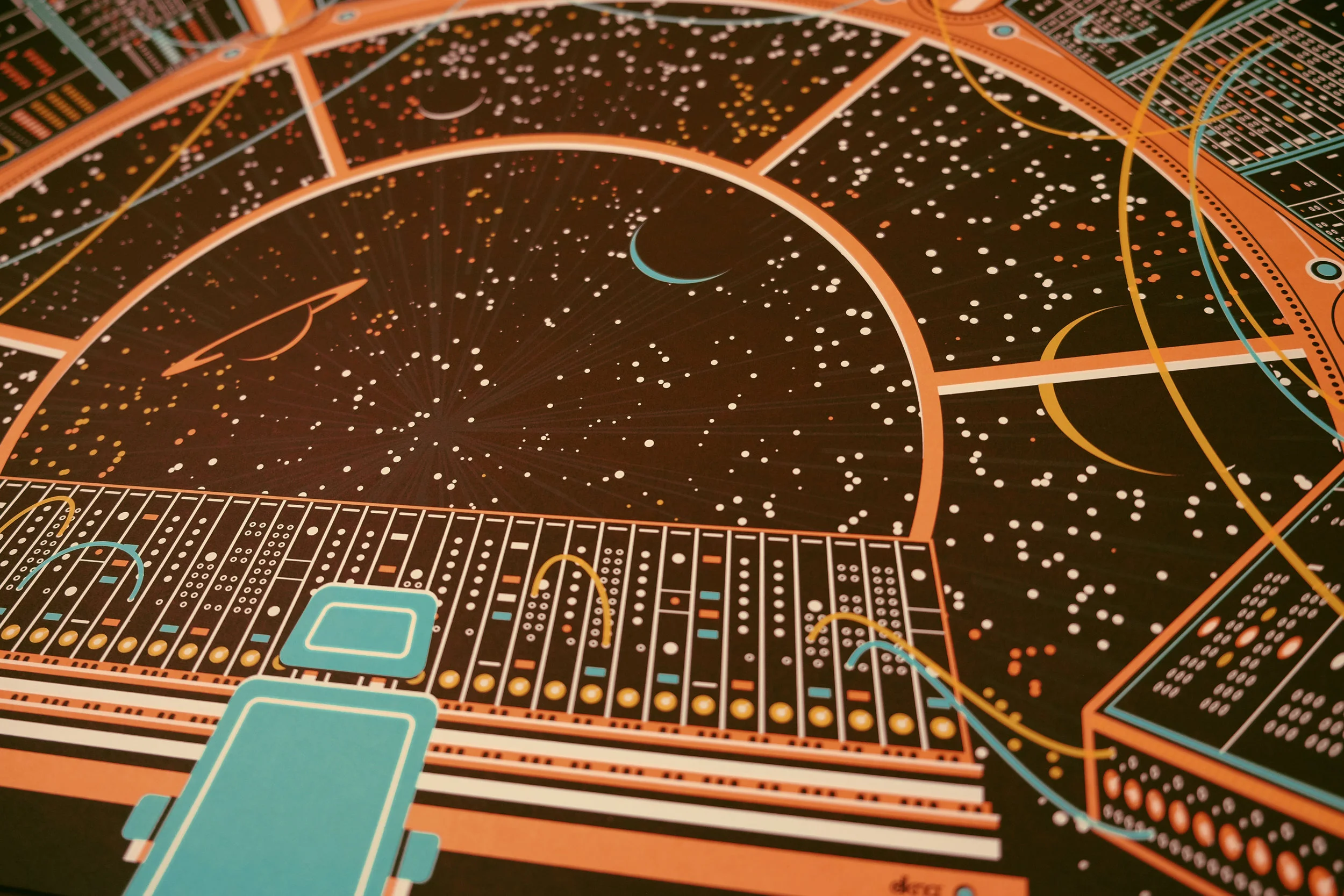 New Moog Art Prints Benefiting the Bob Moog Foundation — DKNG