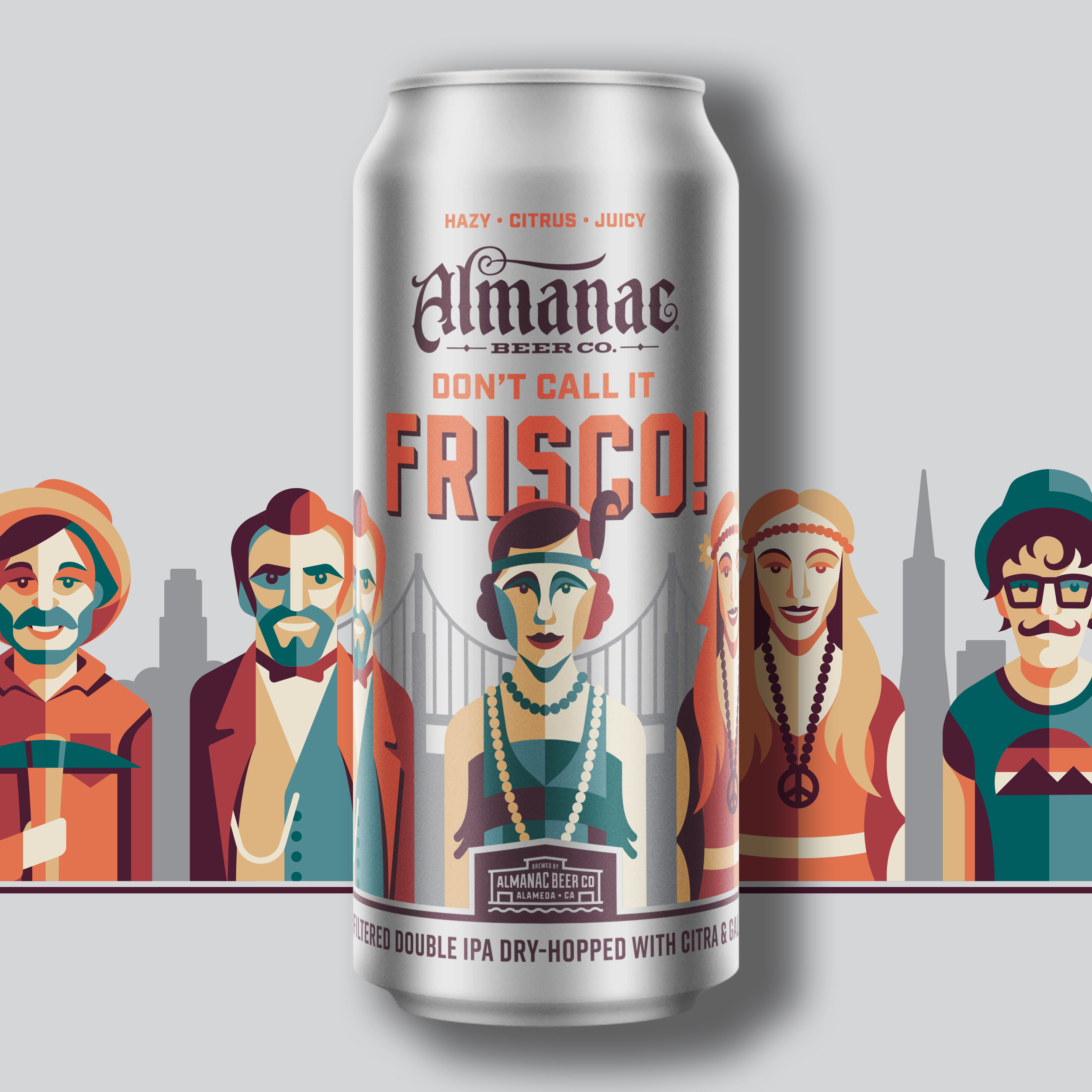 Almanac Beer Co. Don’t Call It Frisco Double IPA Cans — DKNG