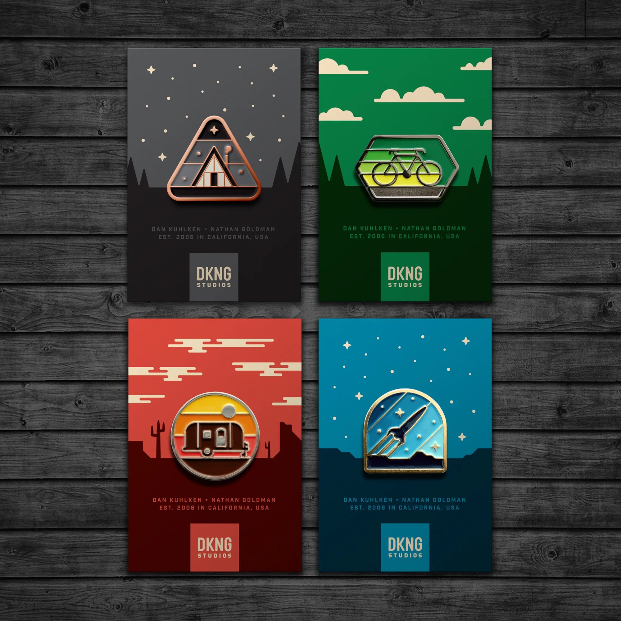 Mainland Pin — DKNG