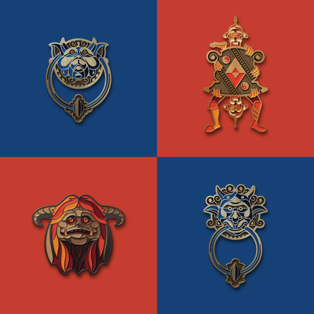 New Labyrinth Enamel Pin Collection — DKNG