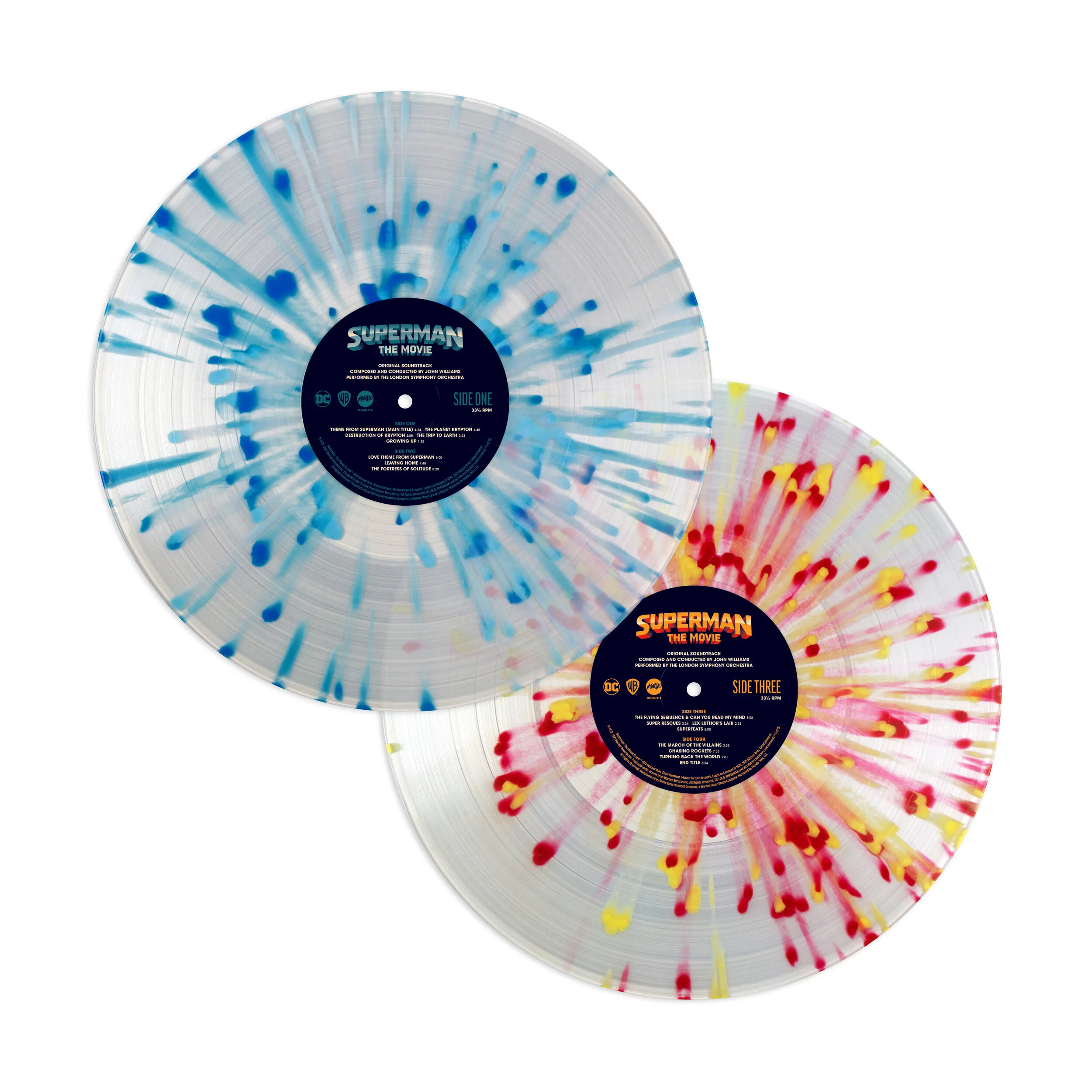 Superman: The Movie - Soundtrack Vinyl Packaging — DKNG