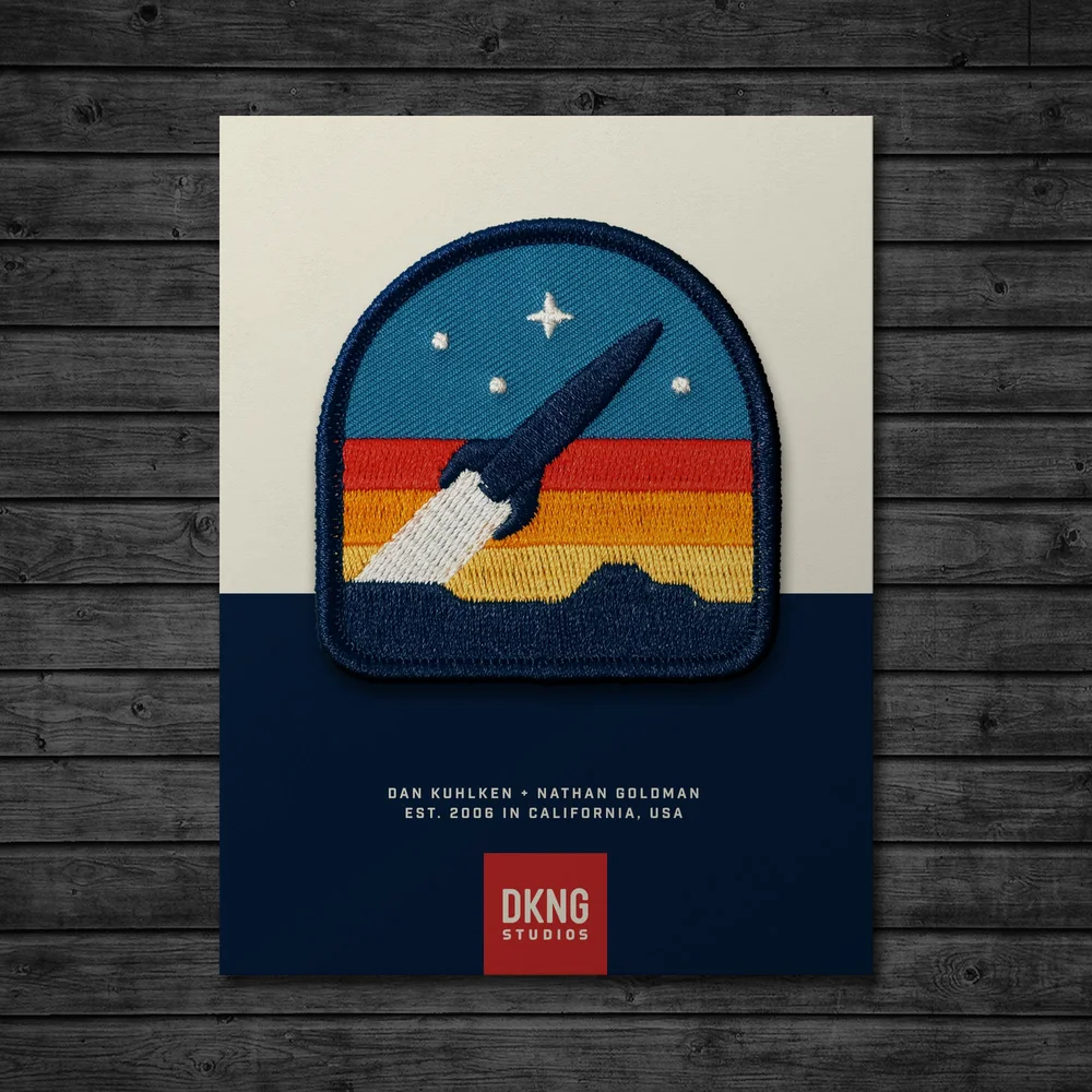Space Rocket Patch