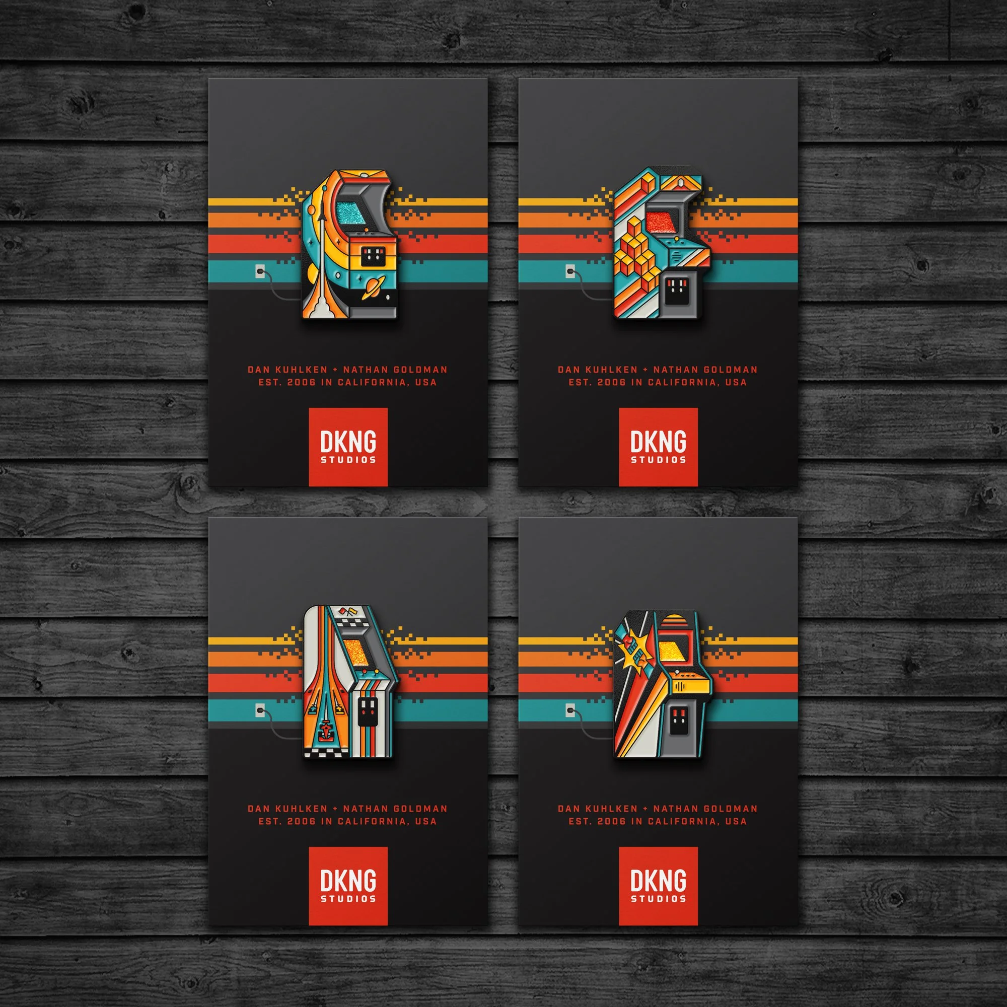 Arcade Pins — DKNG