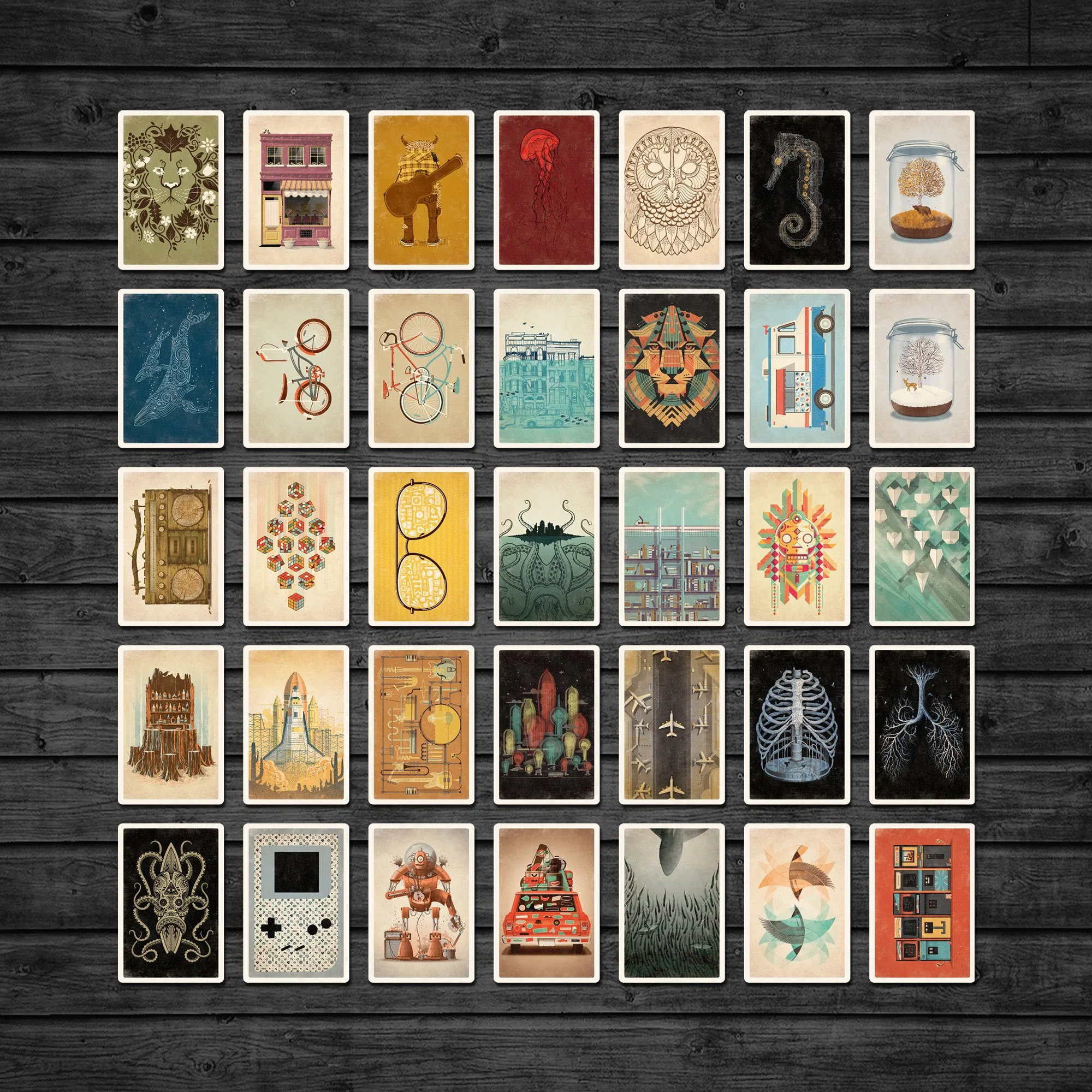 The Ultimate DKNG Postcard Set — DKNG