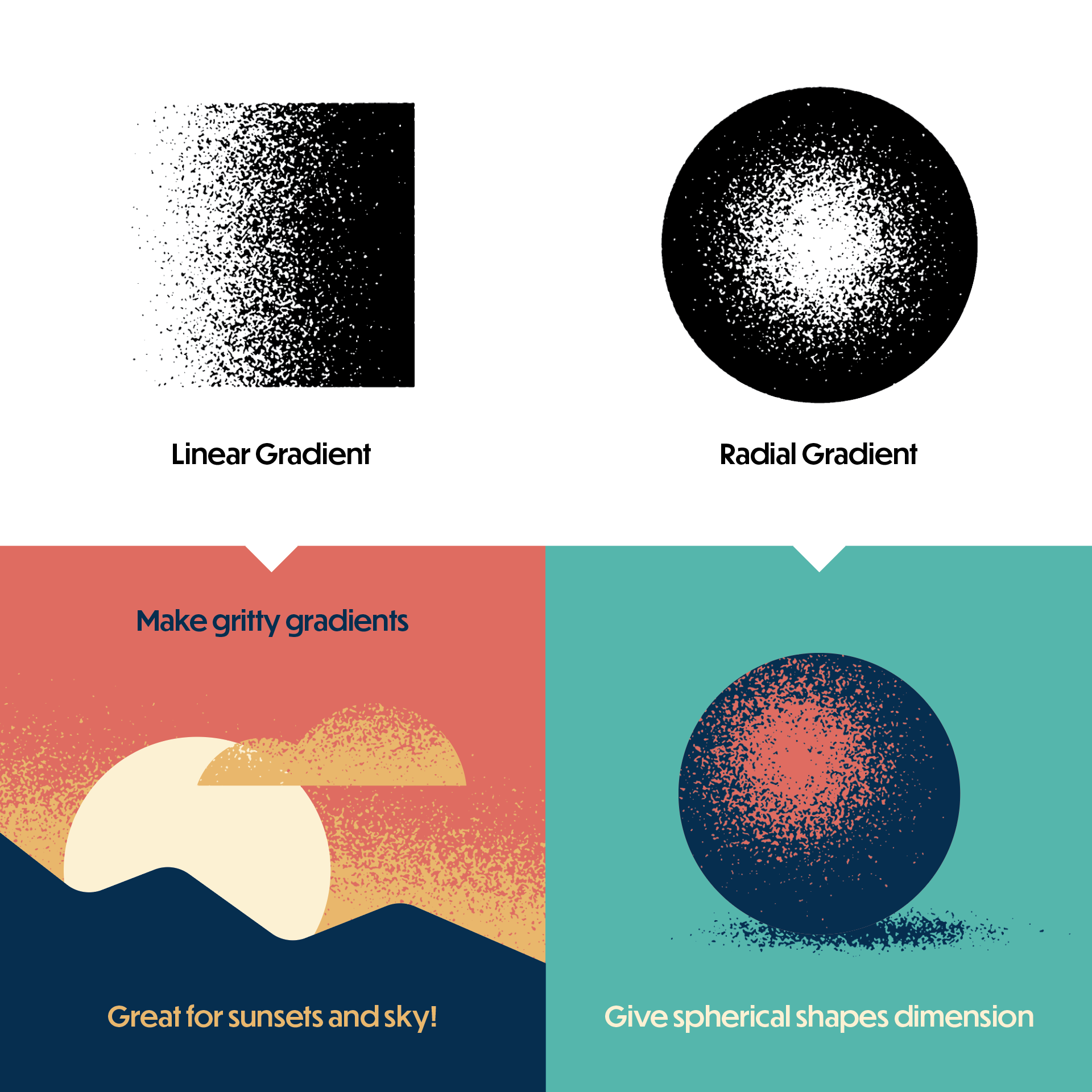 Mezzo Editable Illustrator Grain Textures - Now Available as a Digital ...