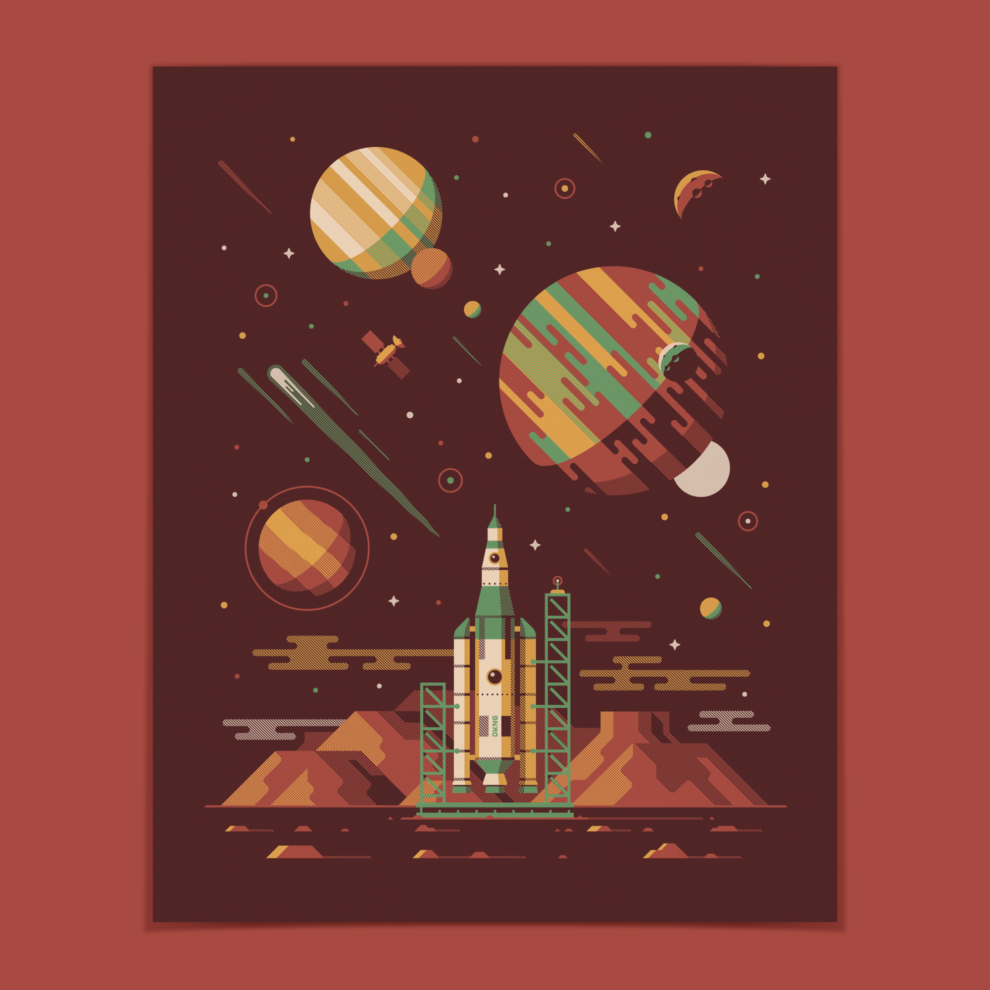 Rocketeer Patch — DKNG