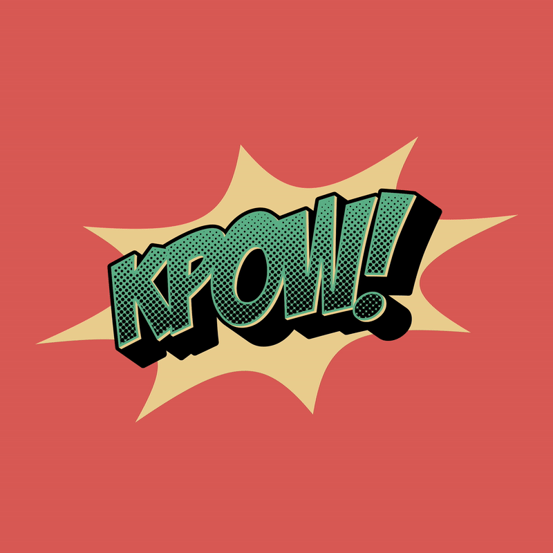 KPOW! - Editable Graphic Style — DKNG