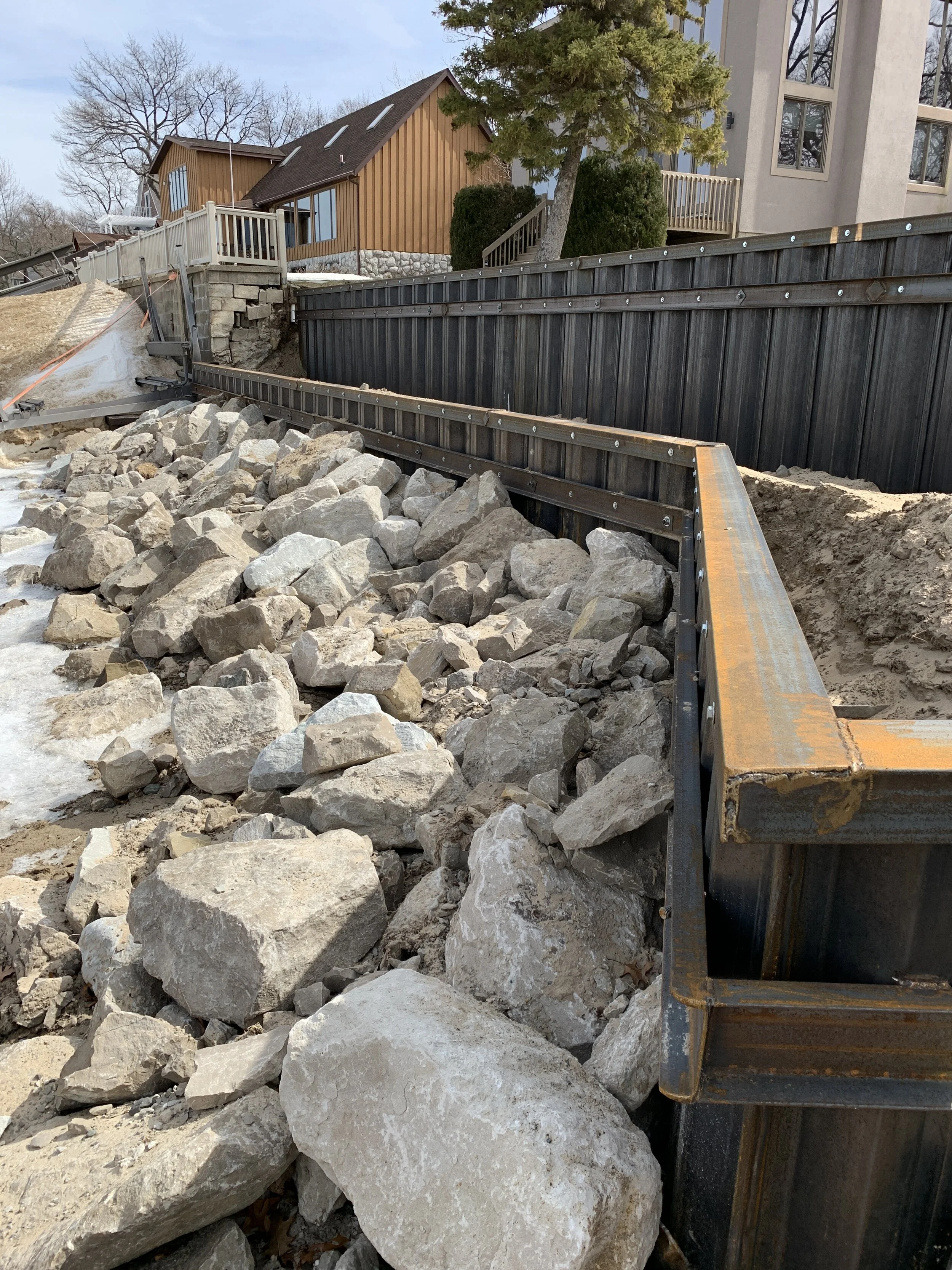 Shoreline Protection — Esch Landscaping