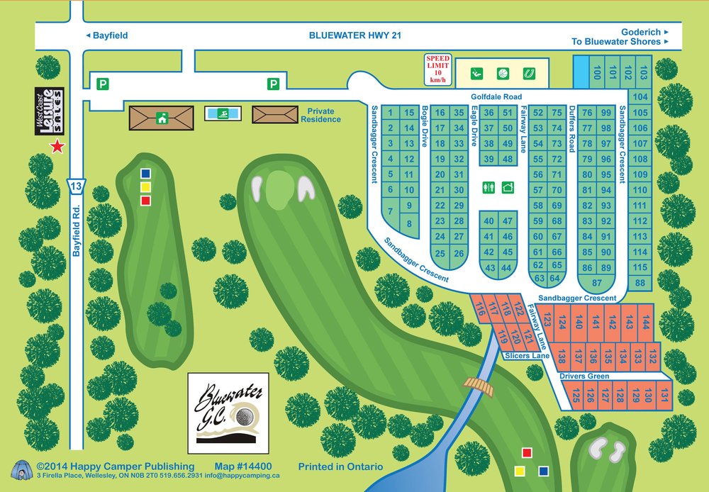 THE CAMPGROUND — Bluewater Golf Course & Campground
