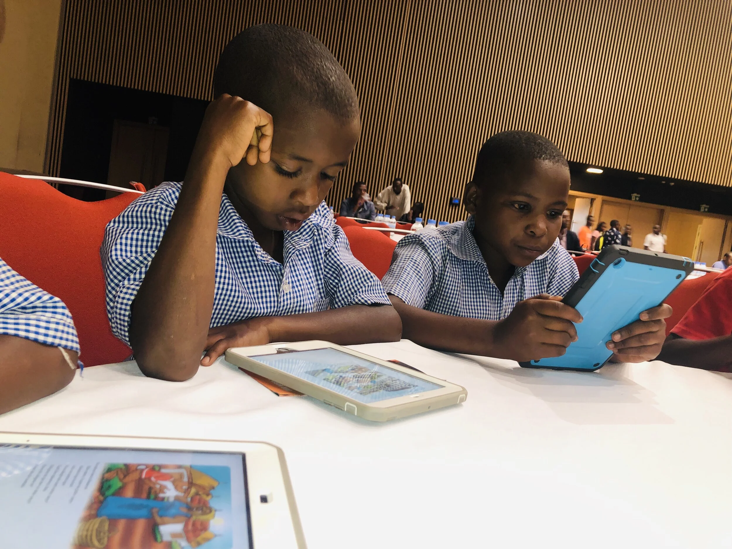 Rwanda Education Assistance Project-Trip to NABU Expo