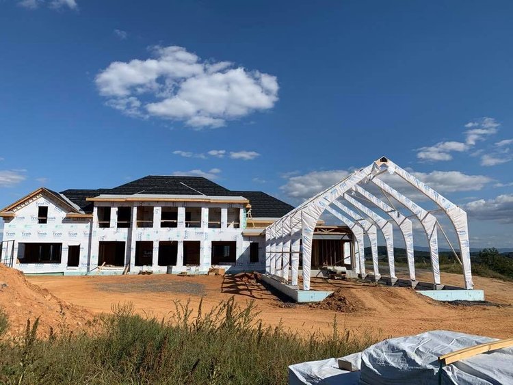 Spring Creek area Home Construction Photos — APR Associates