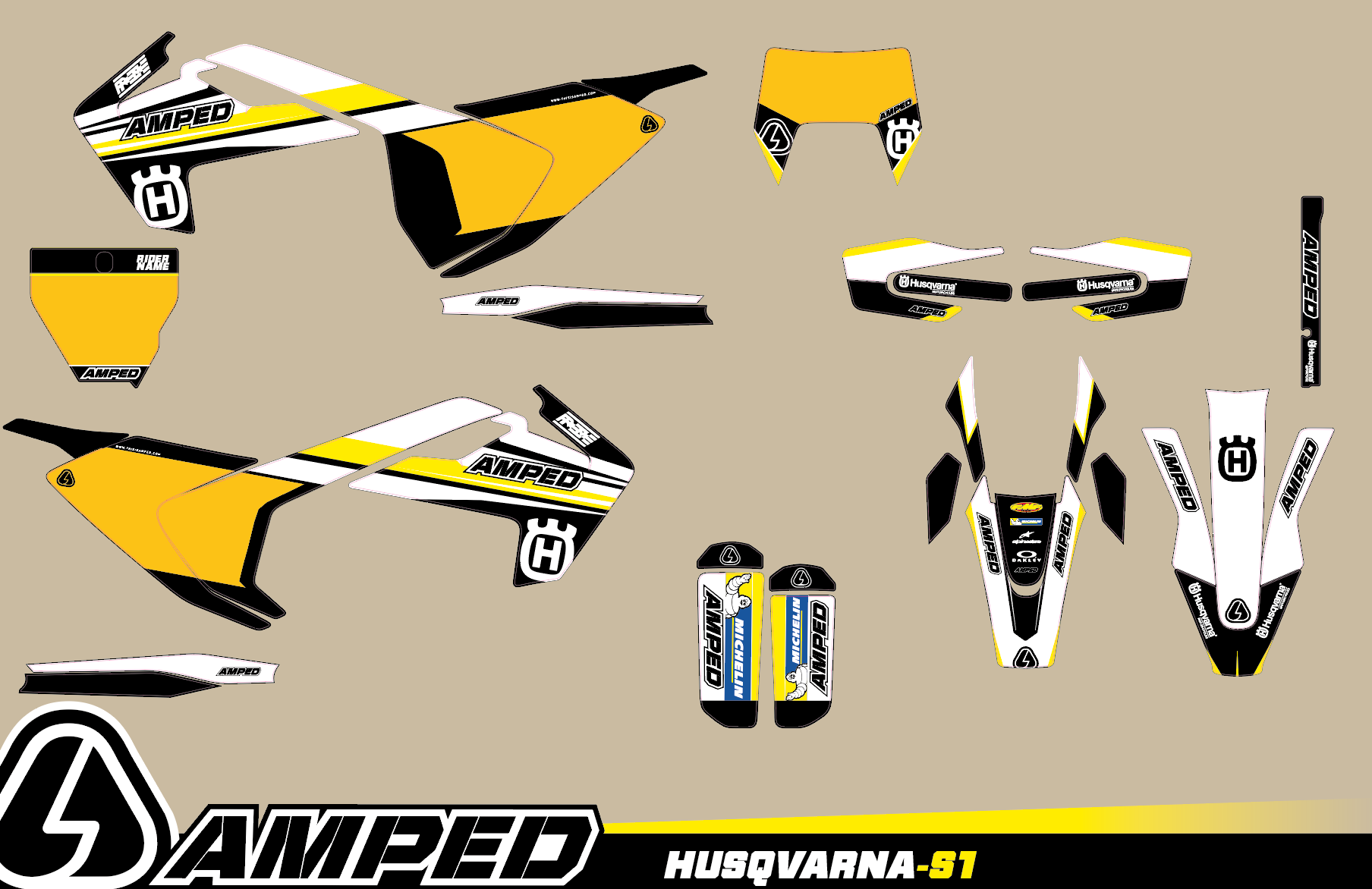 Amped - Action Sports Brand and Motocross graphics