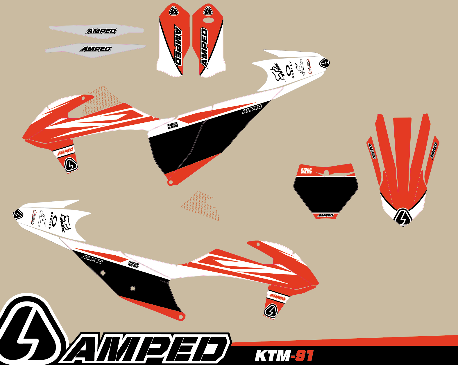 Amped - Action Sports Brand and Motocross graphics