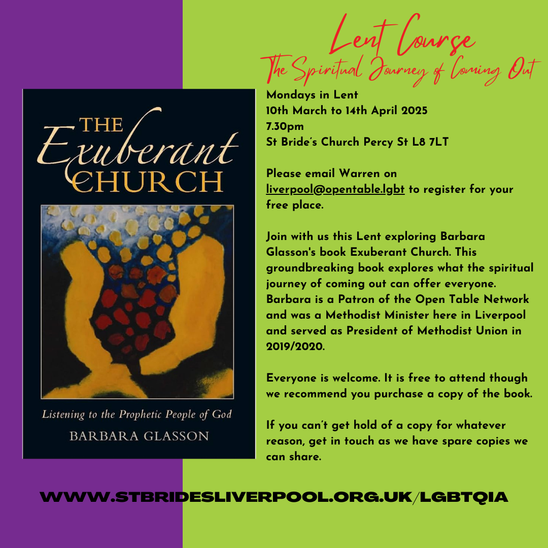 Our events — St Bride's Liverpool