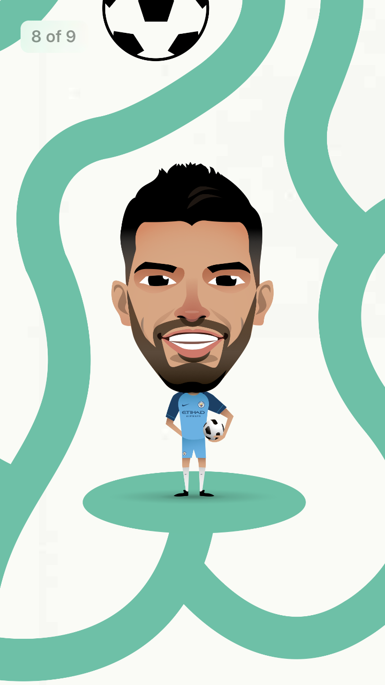 Manchester City player illustrations — Dave Flanagan Illustration