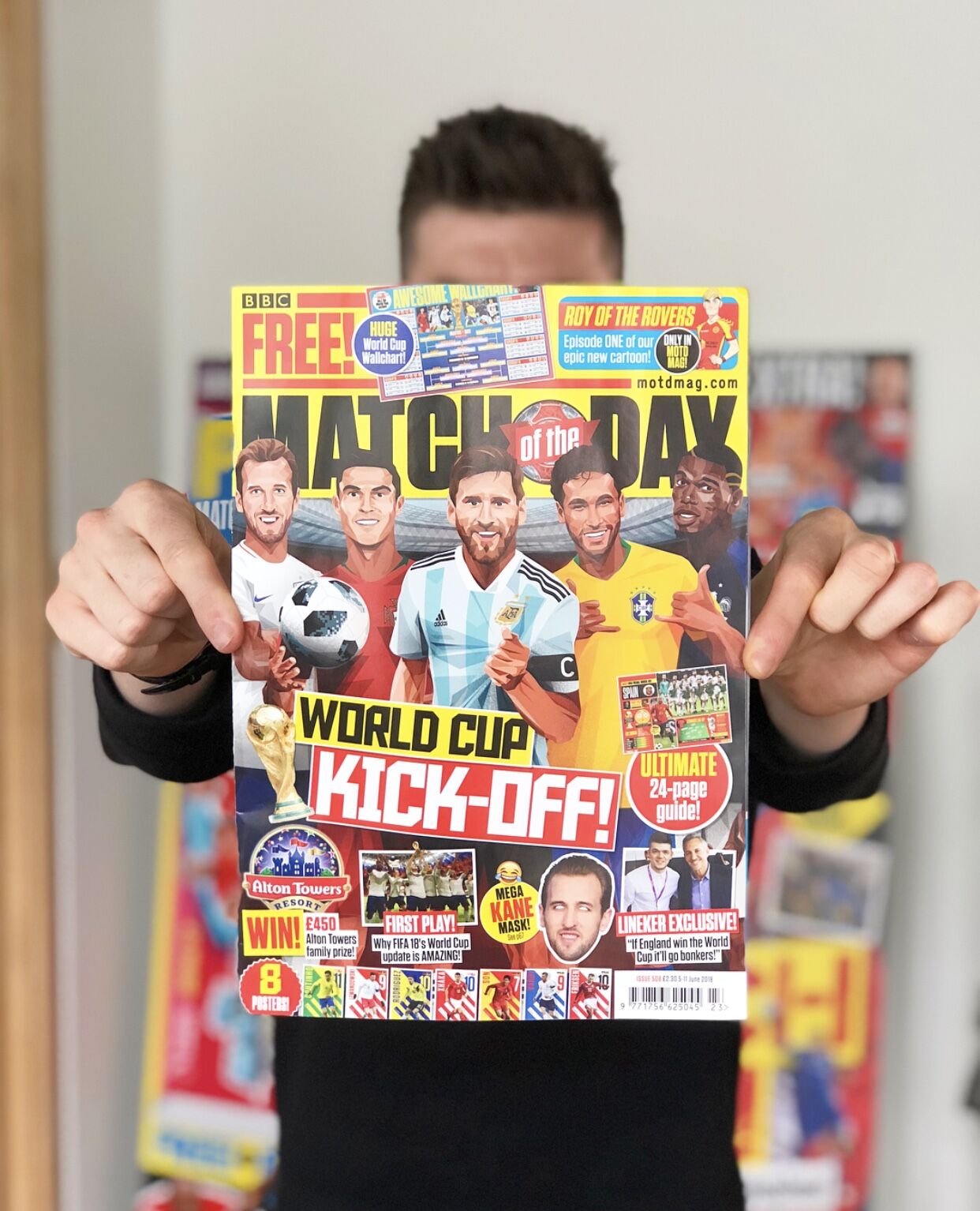 MOTD magazine cover — Dave Flanagan Illustration