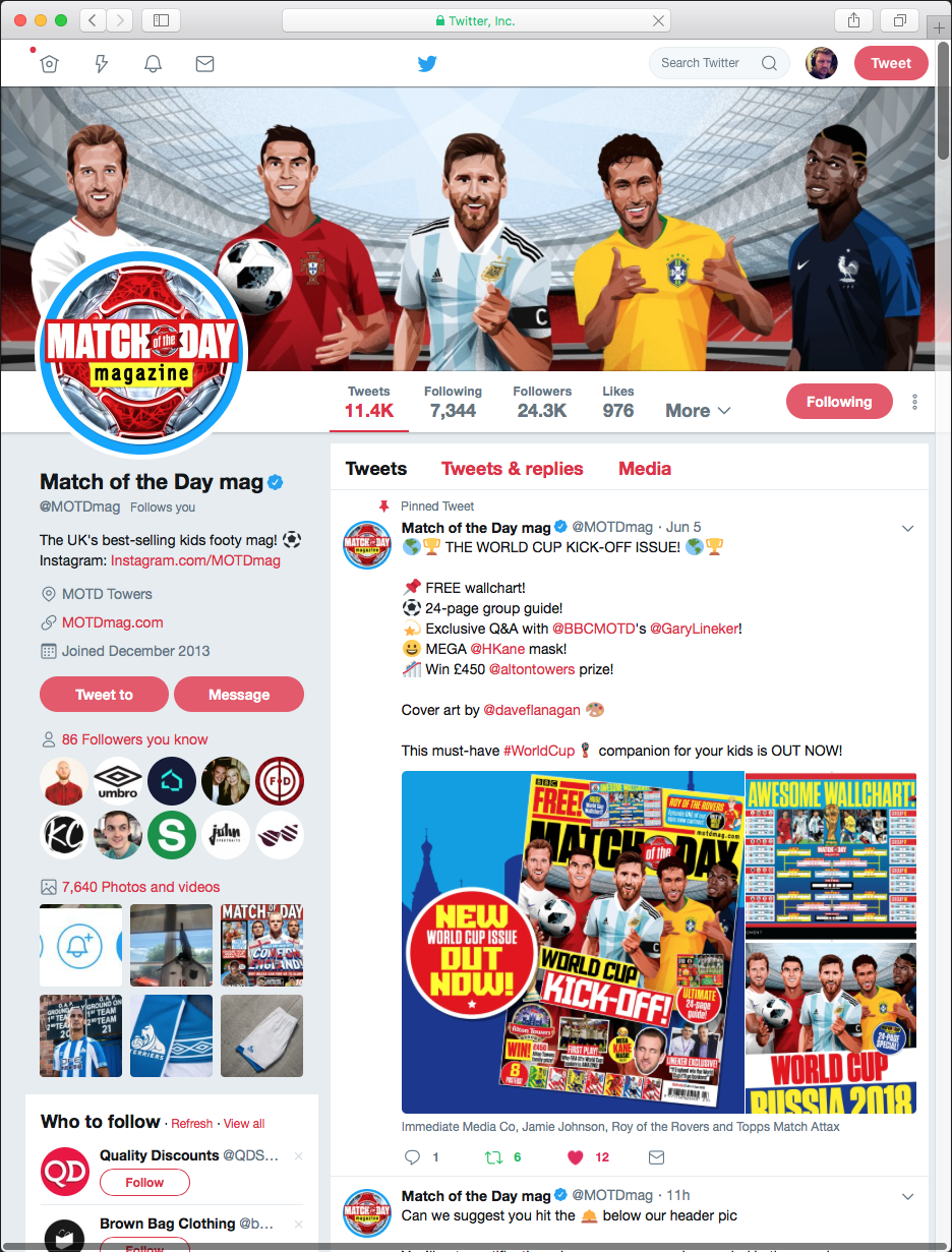 MOTD magazine cover — Dave Flanagan Illustration