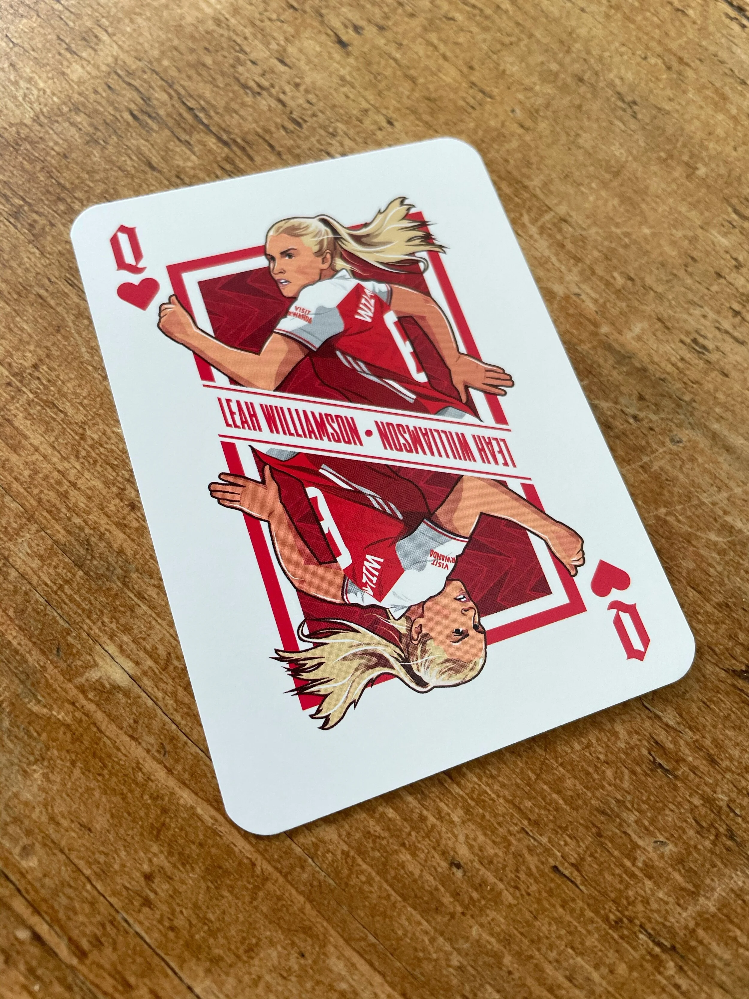 Arsenal playing card set — Dave Flanagan Illustration