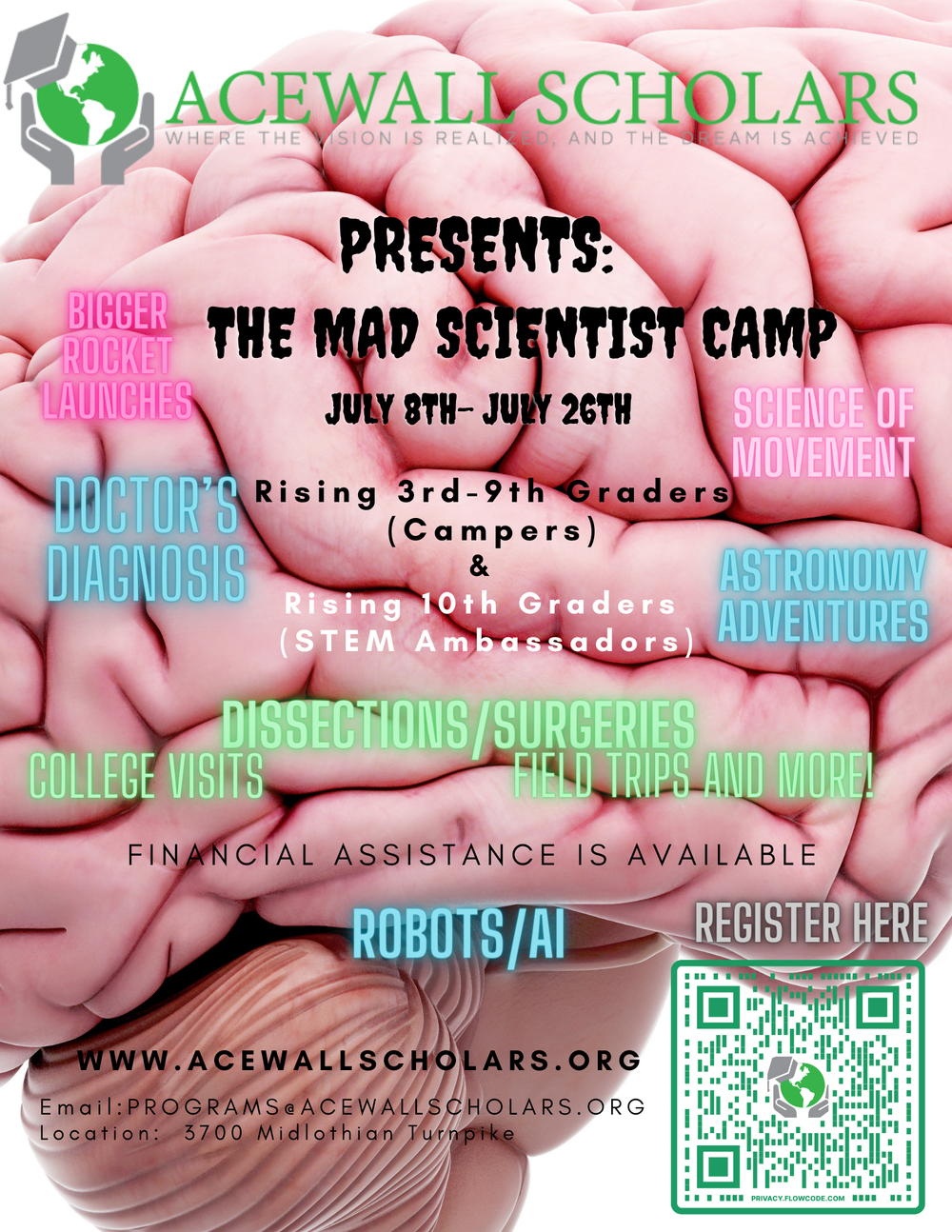 Mad Scientist Camp 2024 — Acewall Scholars