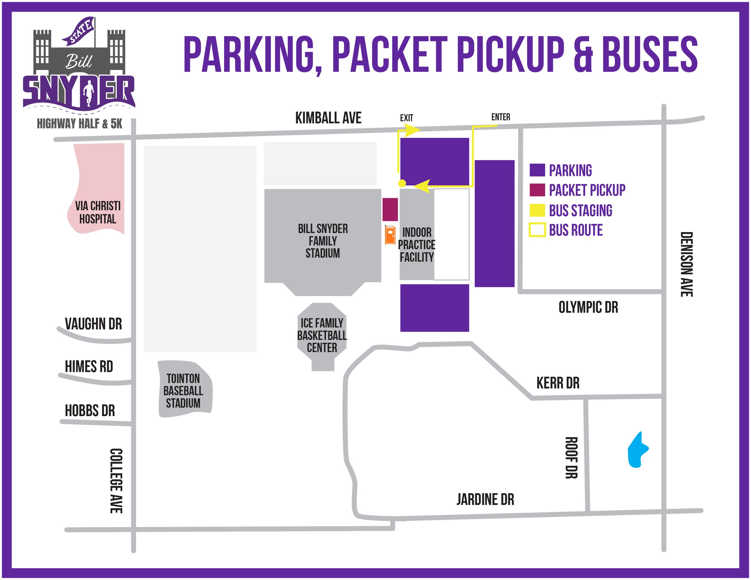 PACKET PICKUP — Bill Snyder Highway Half & 5K