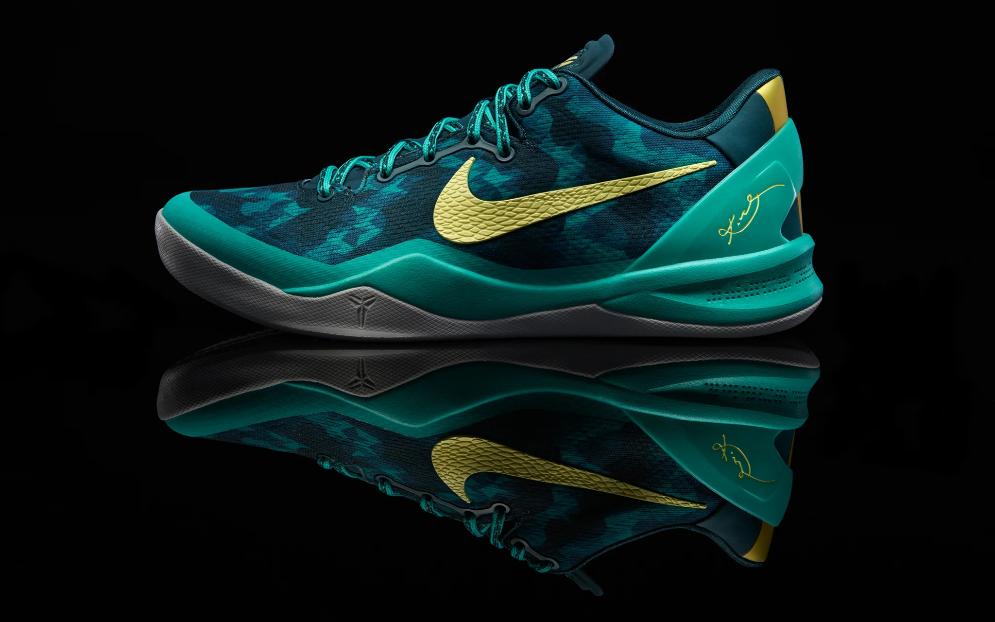 Kobe 8 Green Camo