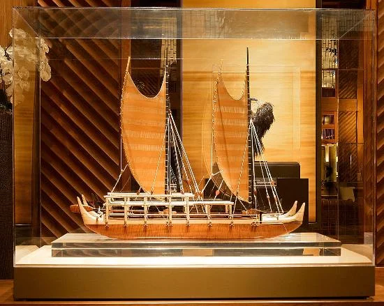 Hawaiian canoes by Francis Pimmel — HAWAIIAN CANOES