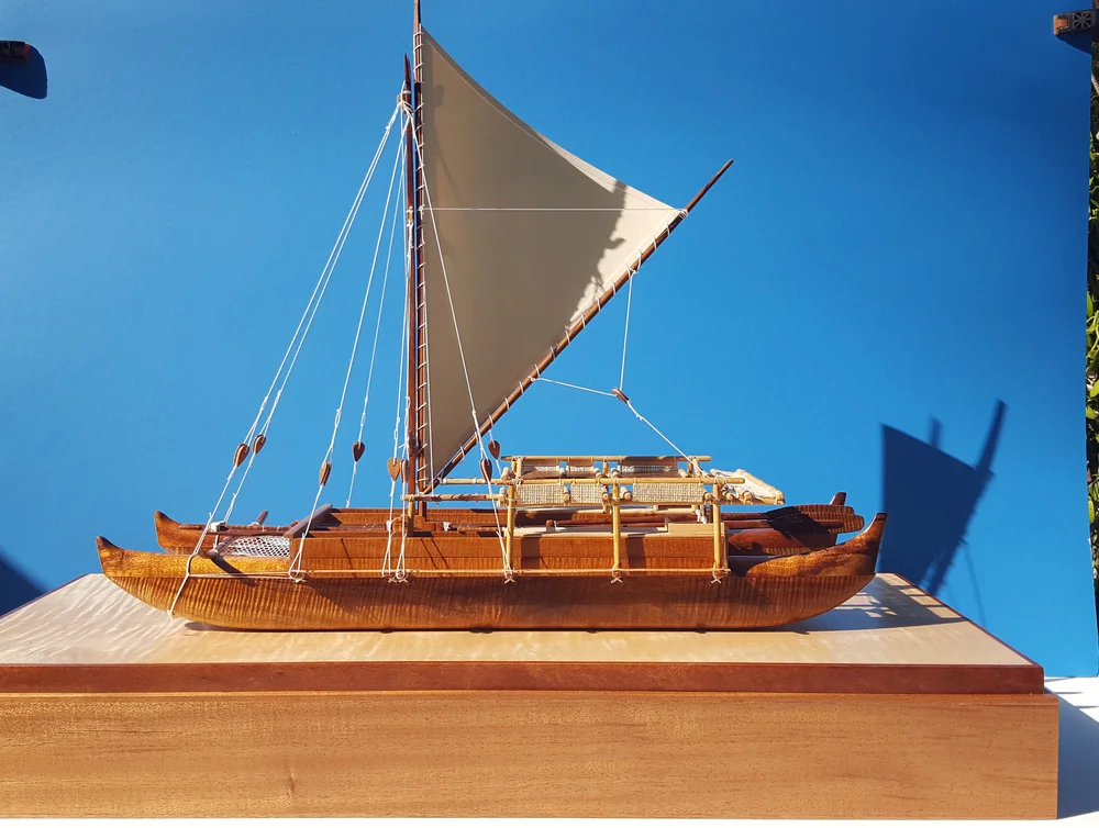 Hawaiian Double Hull Canoe Plans