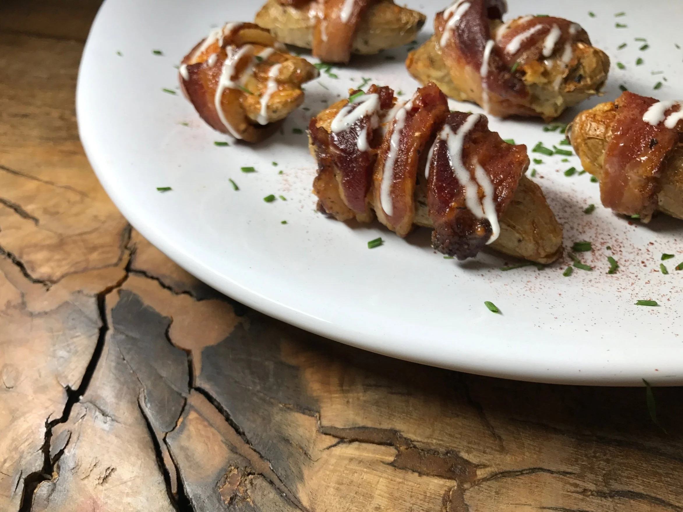 Inside-Out Baked Potato Bites Recipe | Posh Belly's Kitchen