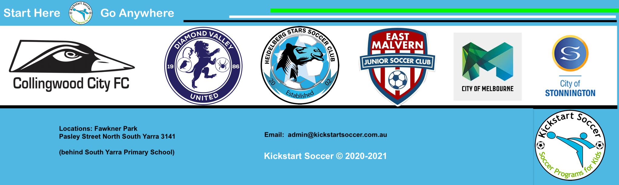 Kickstart Soccer Programs for kids. 3-5 years old Soccer for kids ...