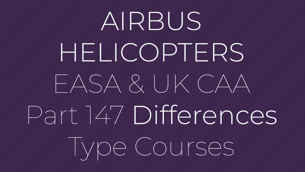 Airbus Helicopters Part 147 Differences Type Courses — A2B Aero & A2B ...
