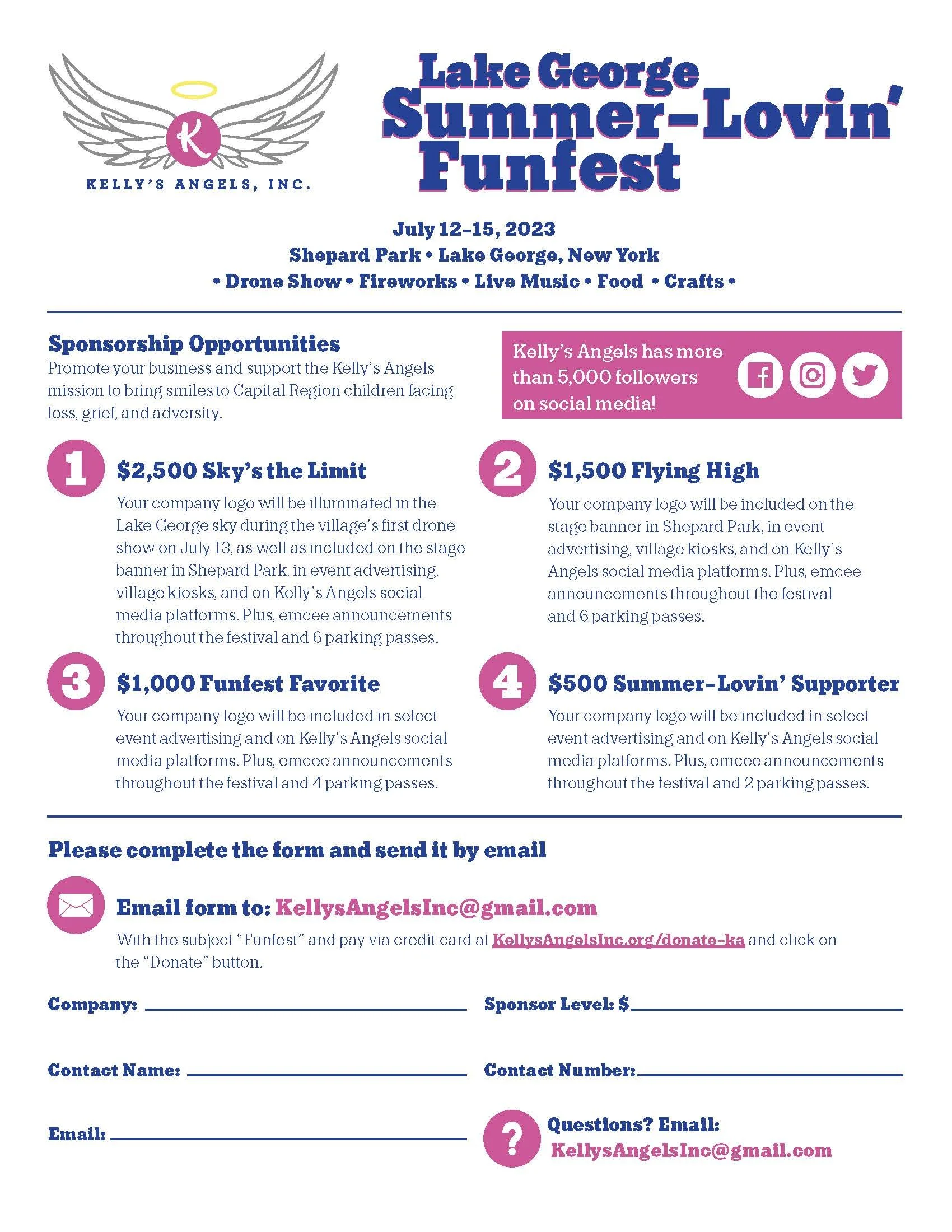 Summer-Lovin' — Kelly's Angels Inc.