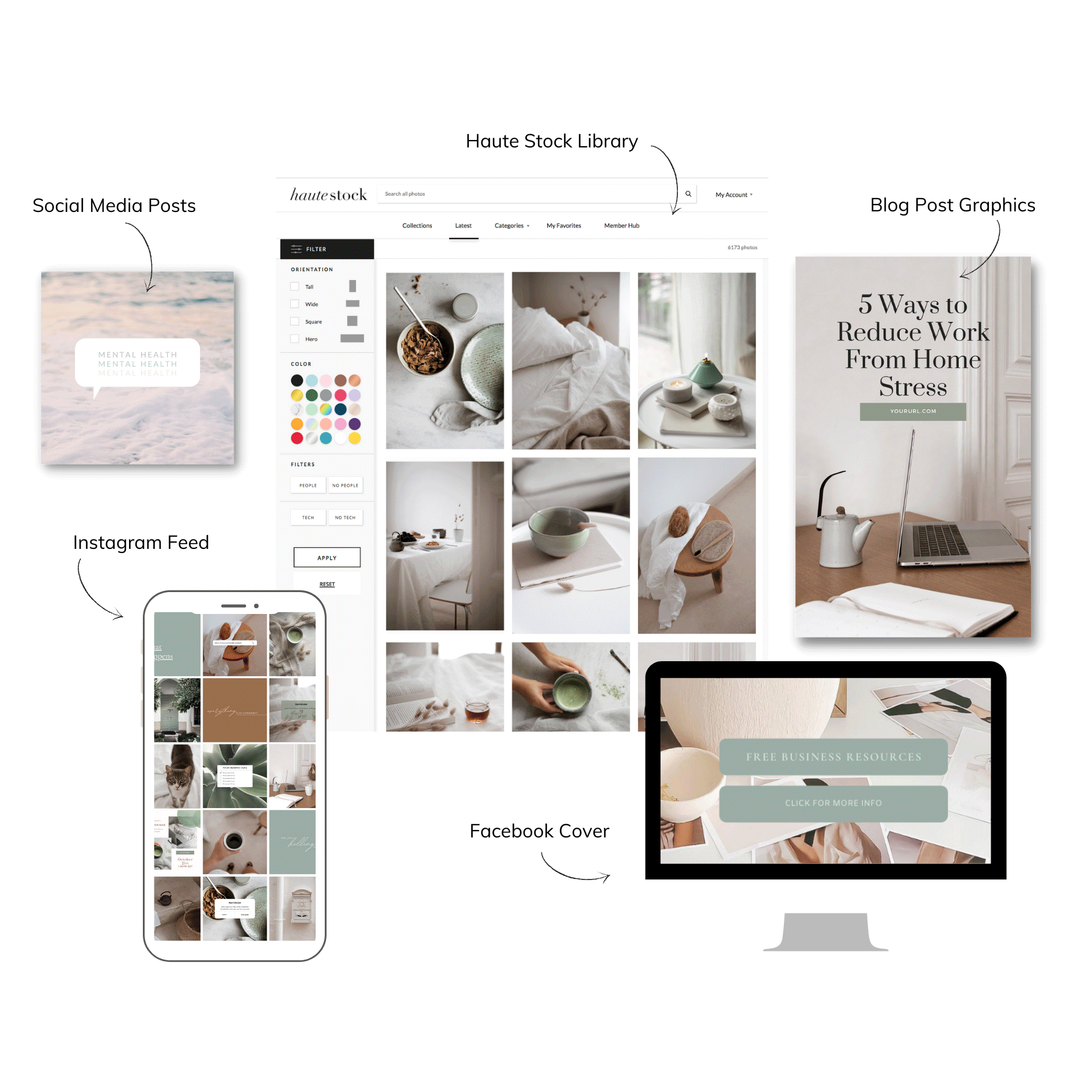 Home — Haute Stock | Styled Stock Photography