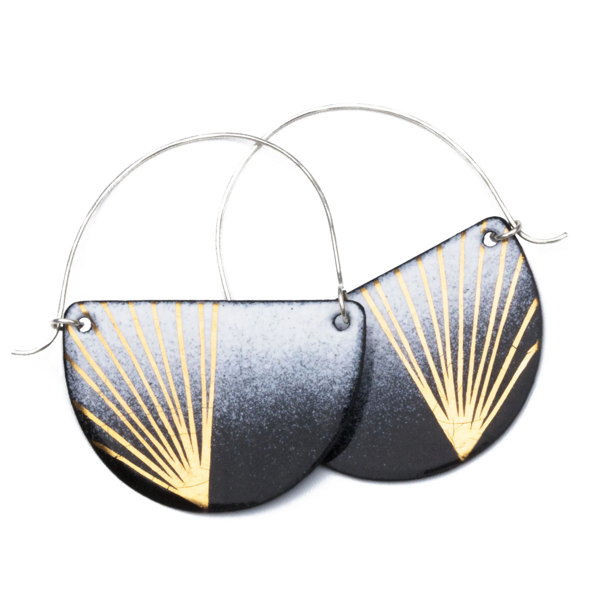 Deco Hoops — Echo Metals