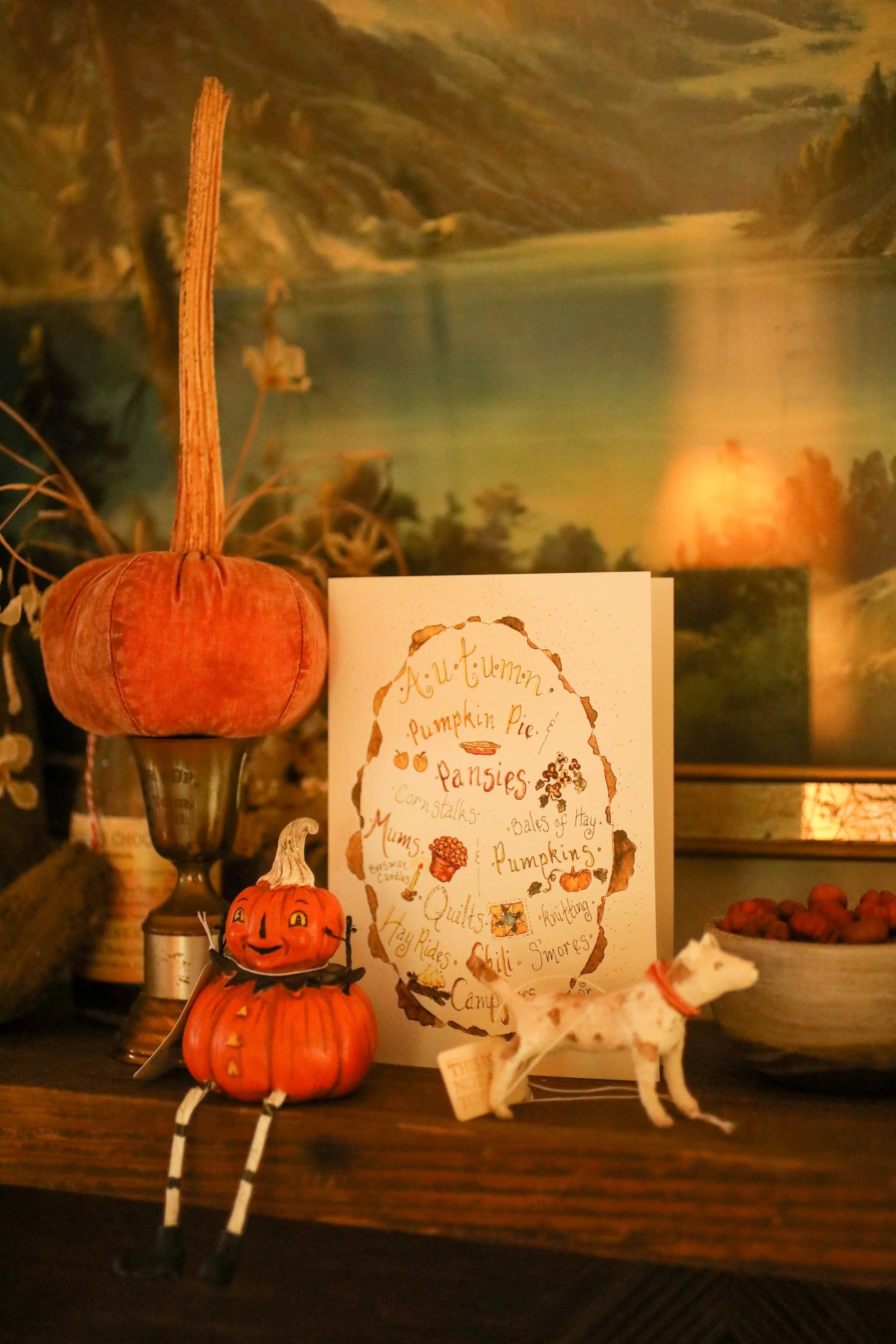 Autumn Wednesday at the Farmhouse — folk