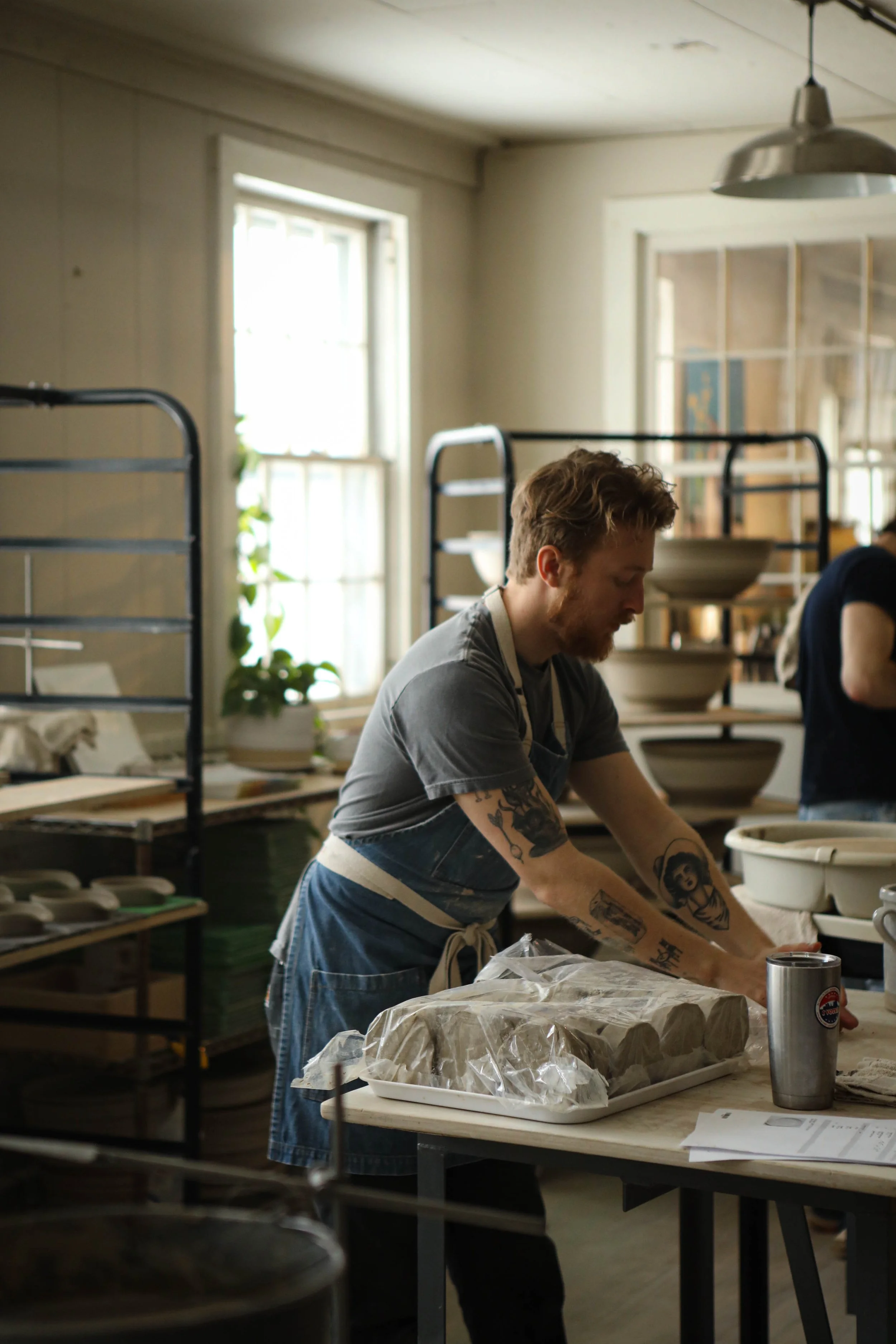 A Visit to Farmhouse Pottery — folk