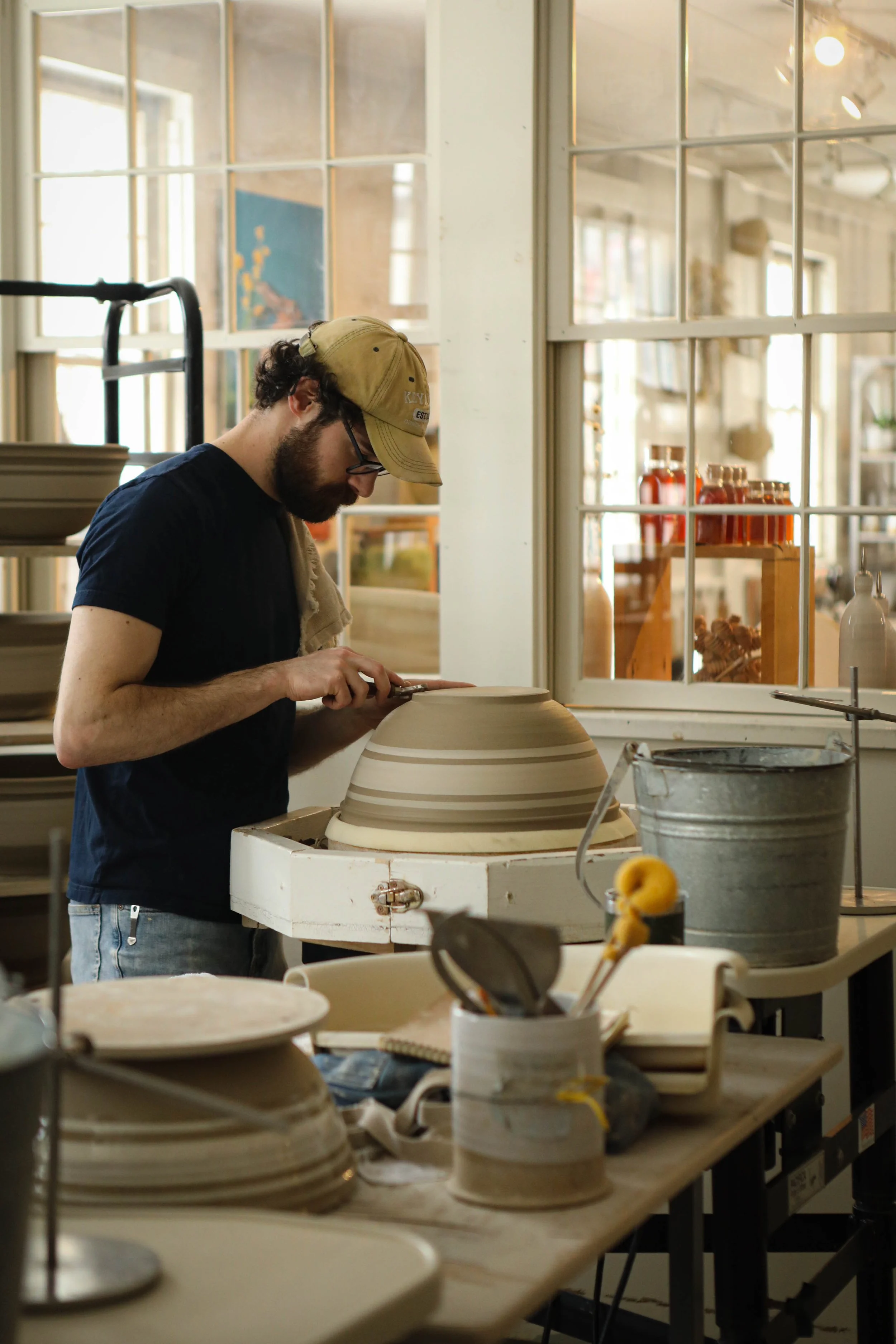 A Visit to Farmhouse Pottery — folk