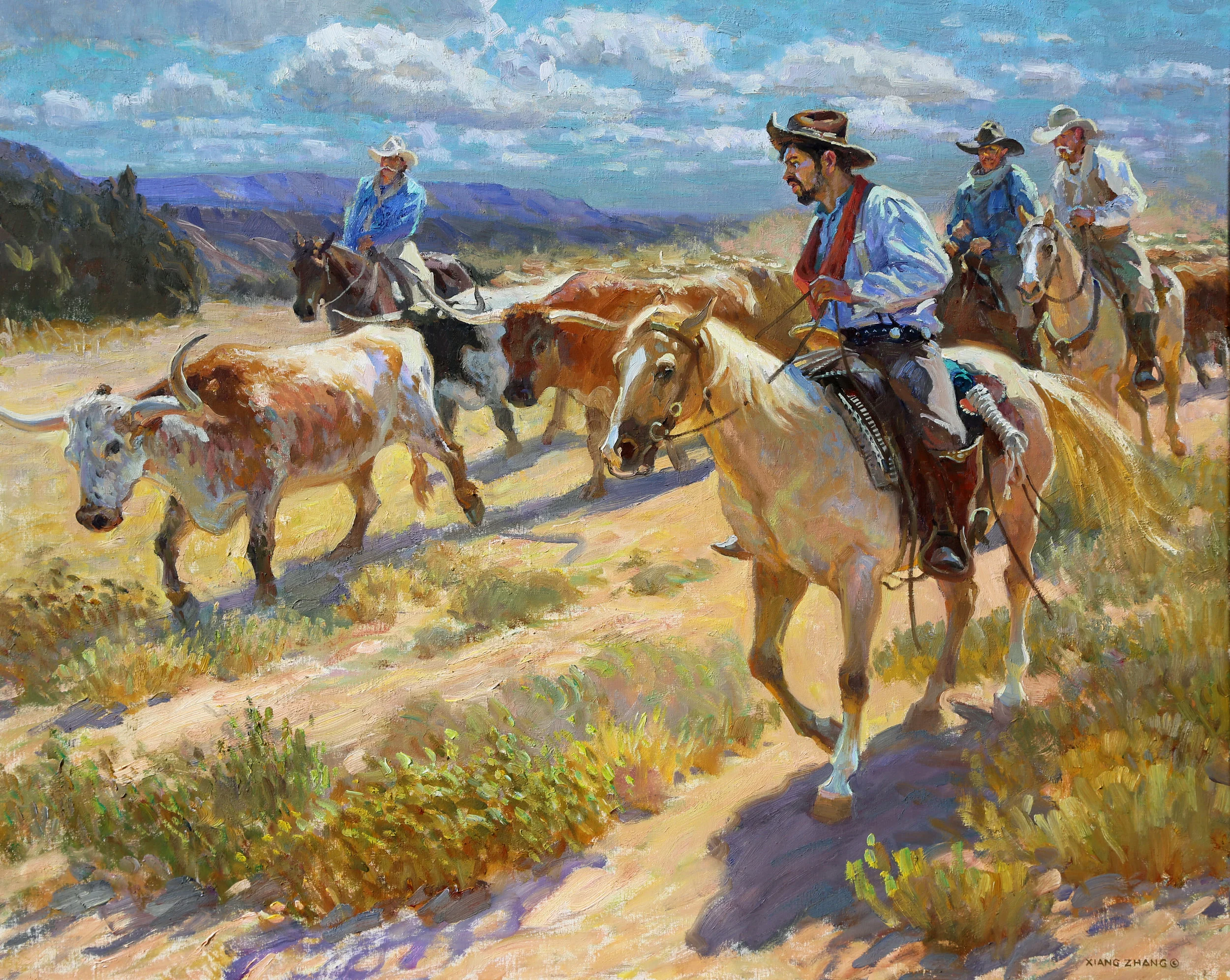 Western Scenes — Xiang Zhang Fine Art