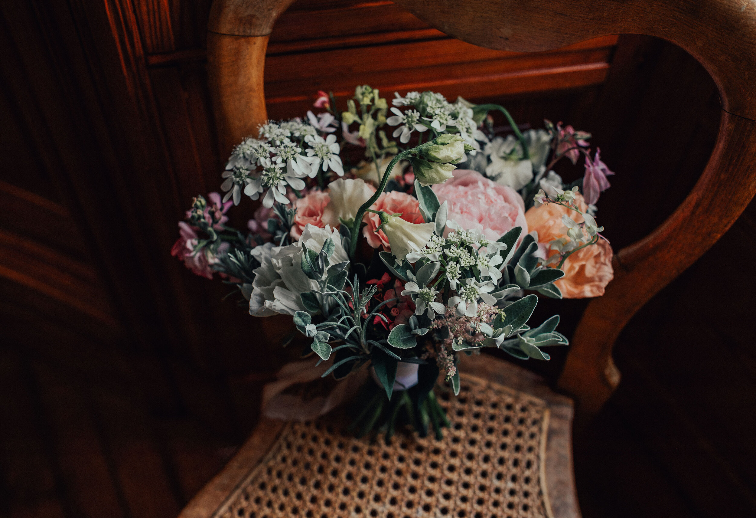 Pastel Spring Wild Flower Wedding at Persie House in Perthshire ...