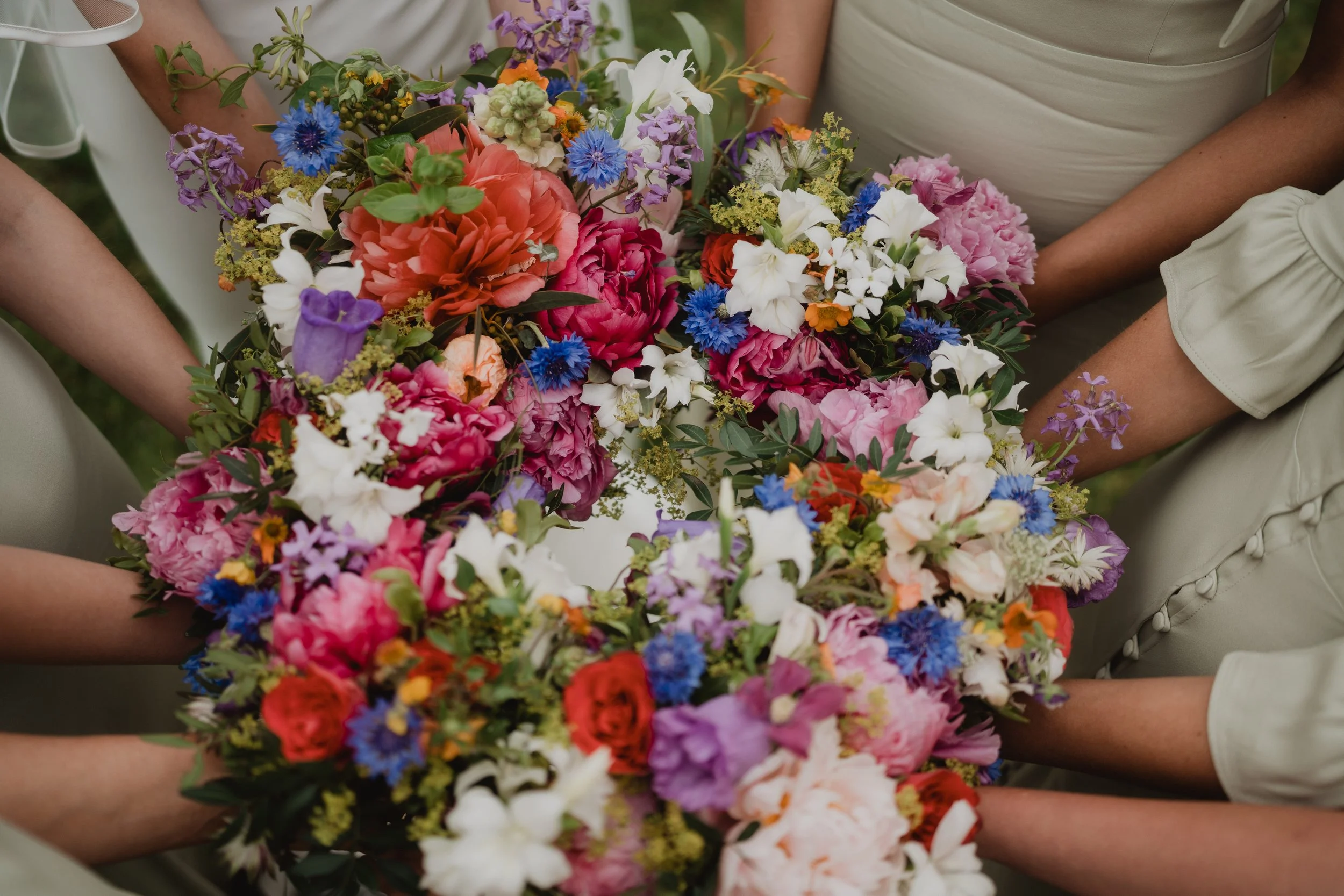 Sustainable Wild Flower Wedding and Funeral Flowers by Briar Rose Design