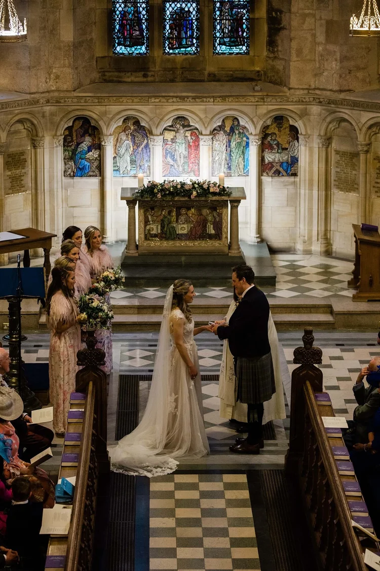 Alice & James' Spring Wedding at The Rhynd St Andrews — Sustainable ...