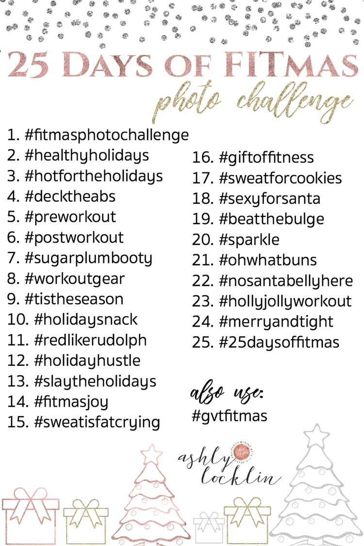 The Month of FITMAS! 3 Free Ways to Stay Fit! | Ashly Locklin