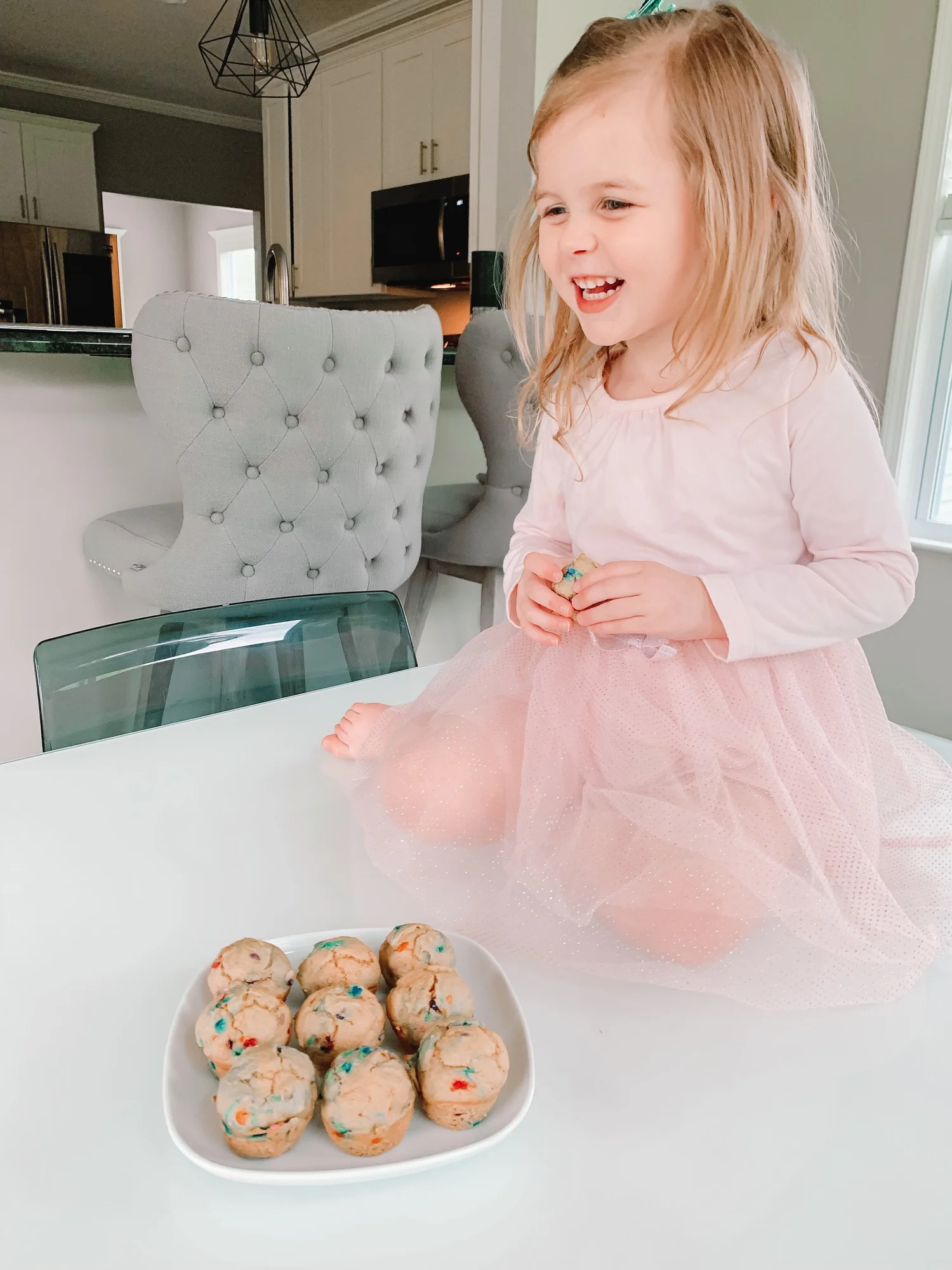 Healthy Funfetti Muffins | Ashly Locklin