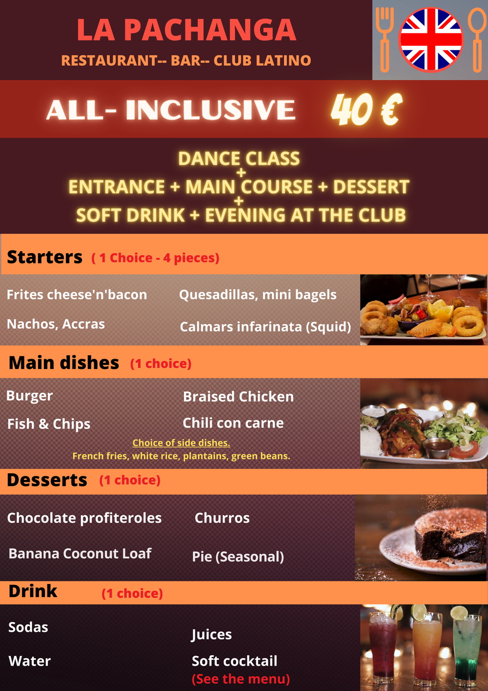 English — La Pachanga