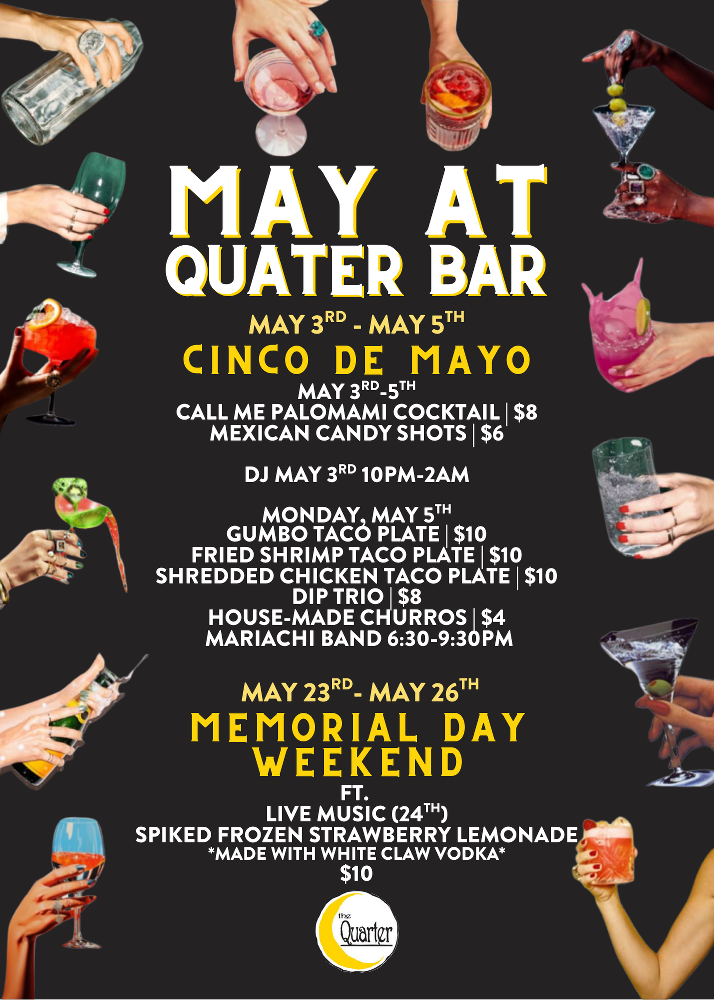 Specials — Quarter Bar Dallas