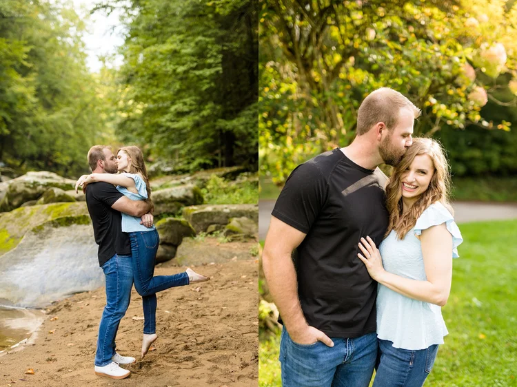 Karissa & Dave: McConnell's Mill & Moraine State Park Engagement Photos ...