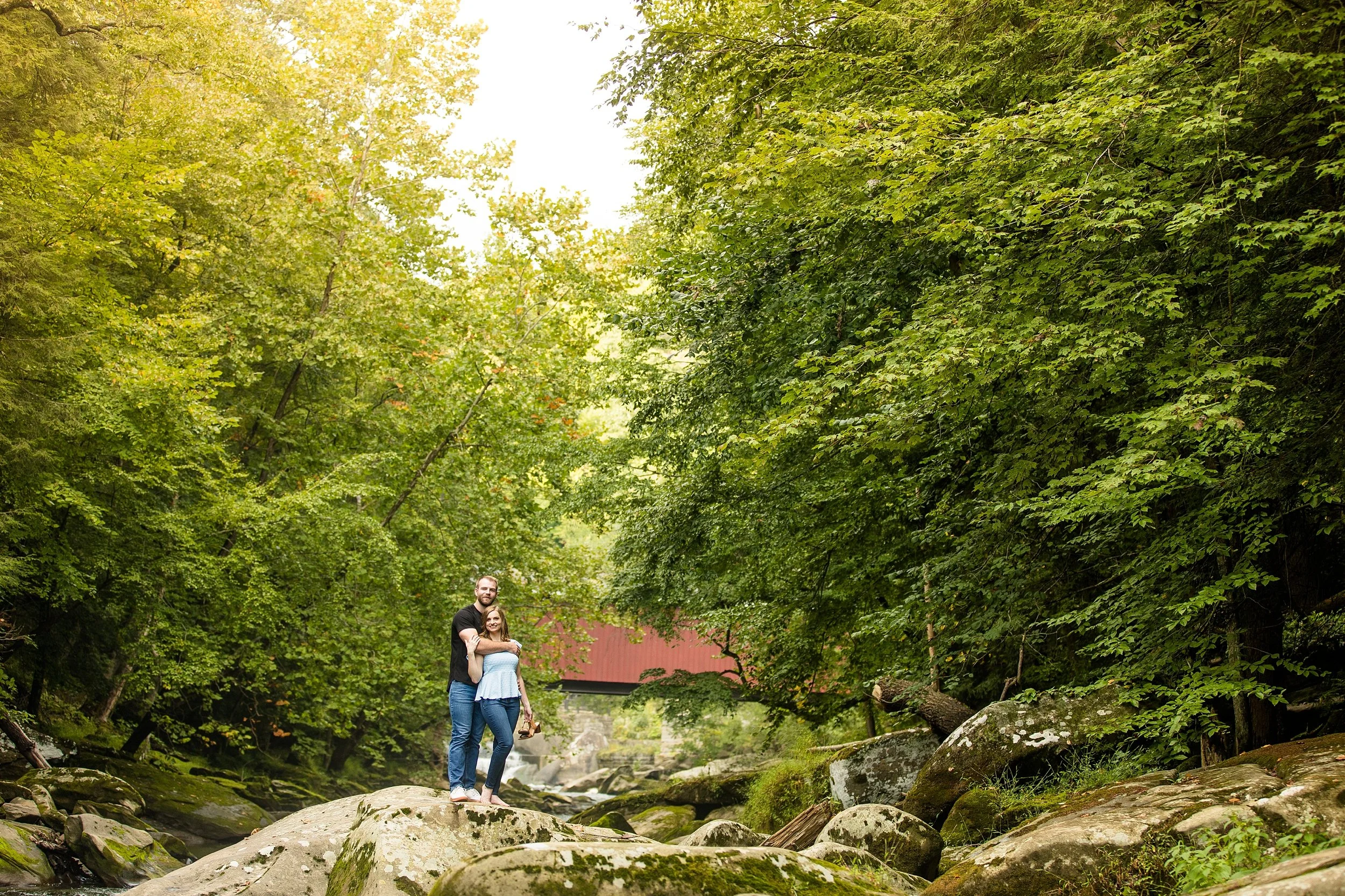 Karissa & Dave: McConnell's Mill & Moraine State Park Engagement Photos ...