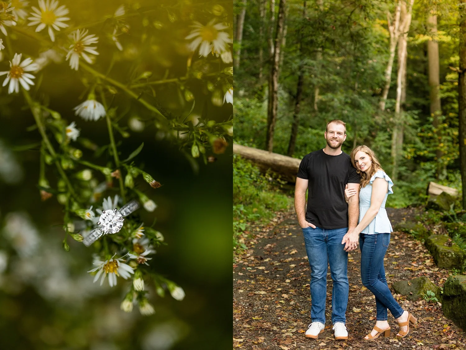 Karissa & Dave: McConnell's Mill & Moraine State Park Engagement Photos ...